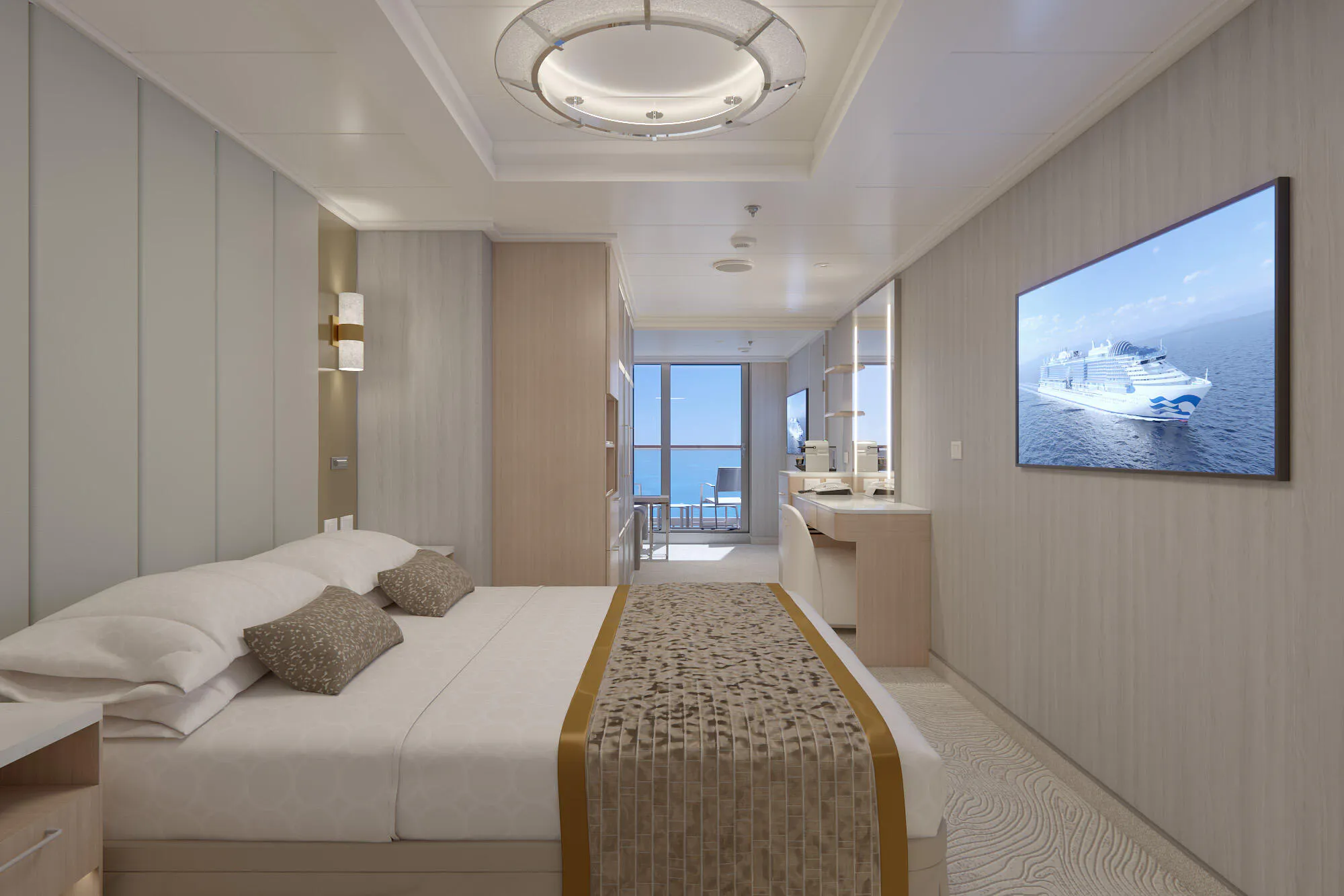Princess Names New Sphere Class Cruise Ship Sun Princess