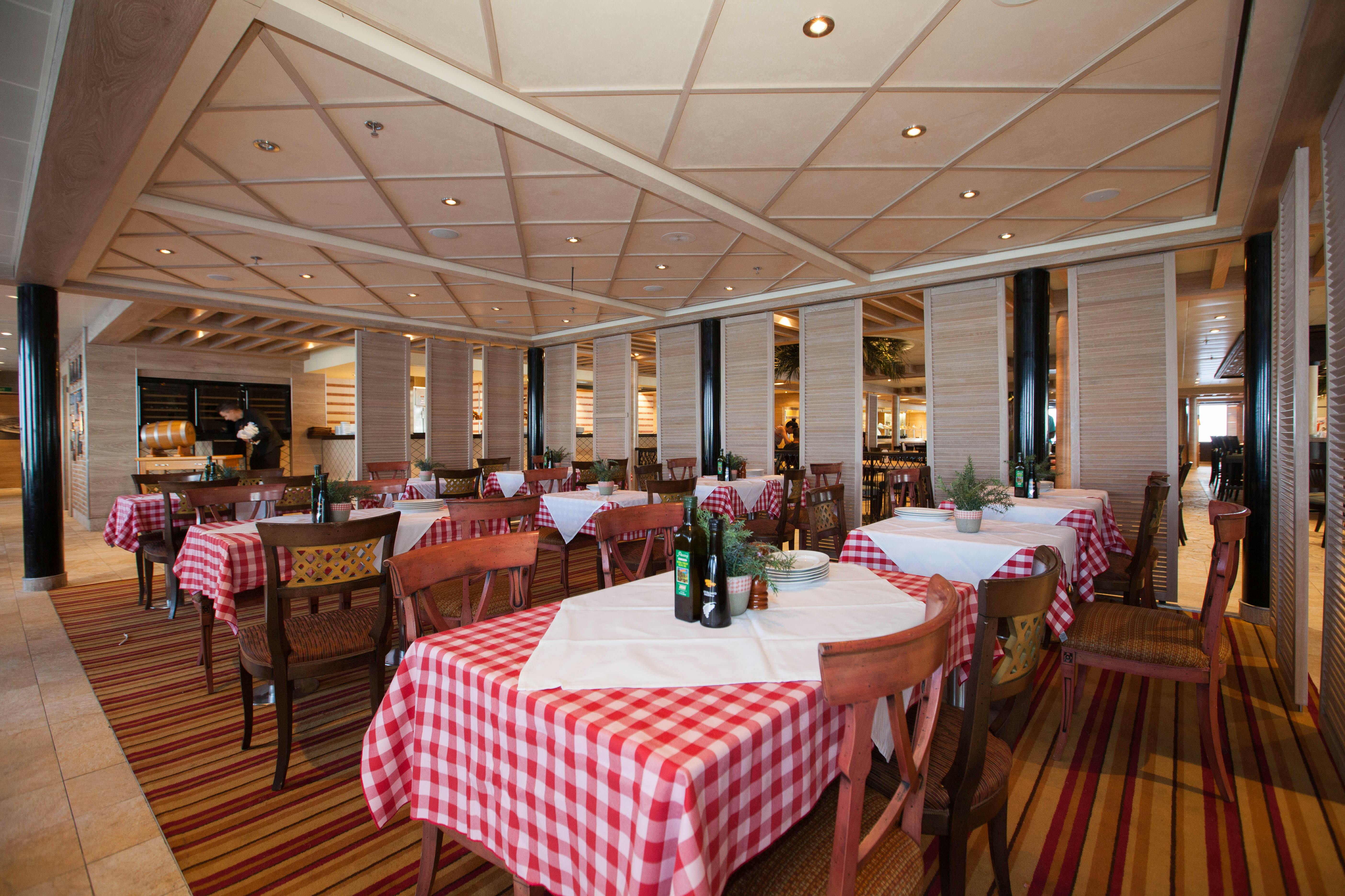 Cucina del Capitano on Carnival Cruise Line