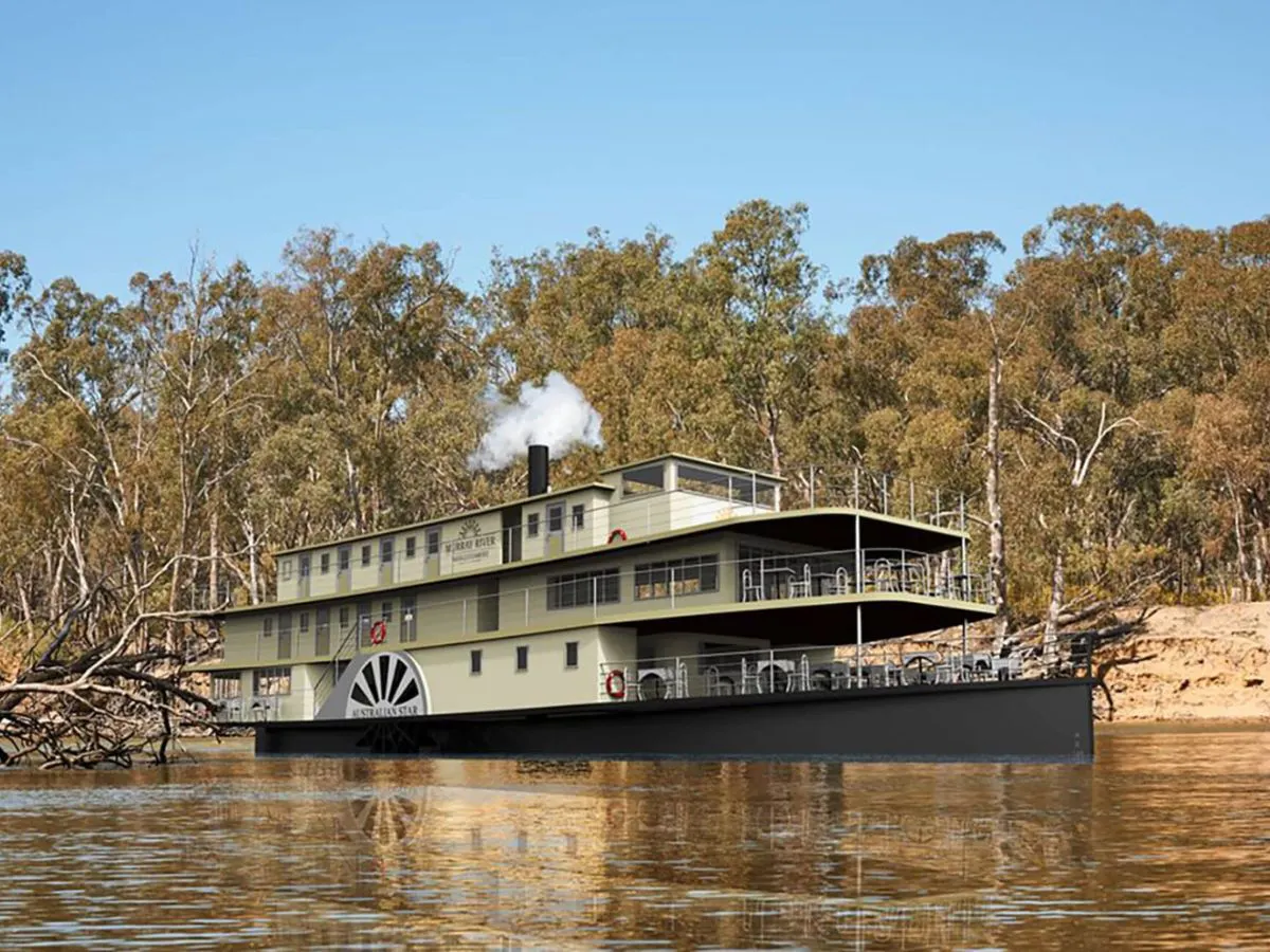 The Australian Star is Set to Sail the Murray River Next Month