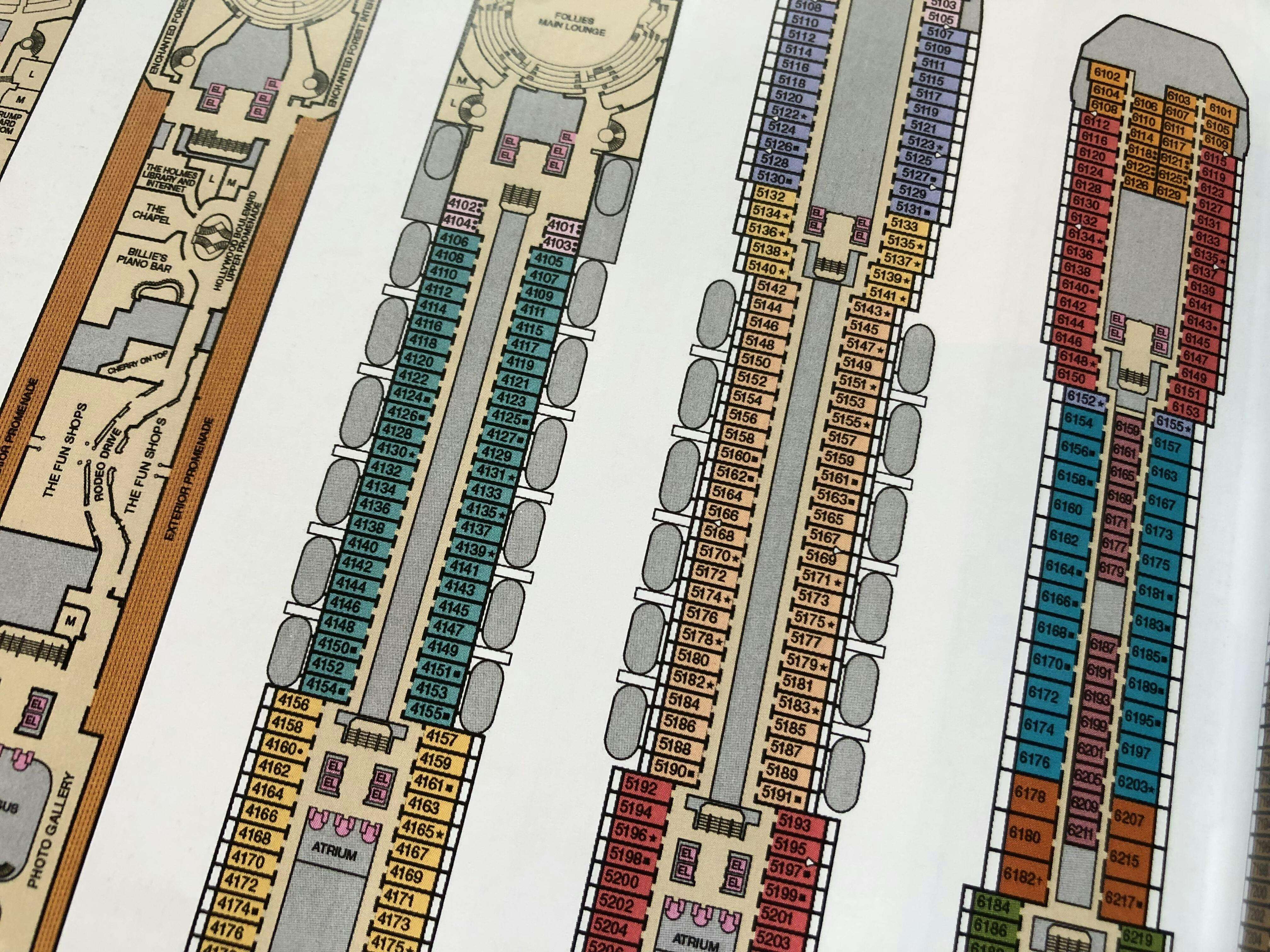 Cruise Deck Plans: Why You Need to Read Them