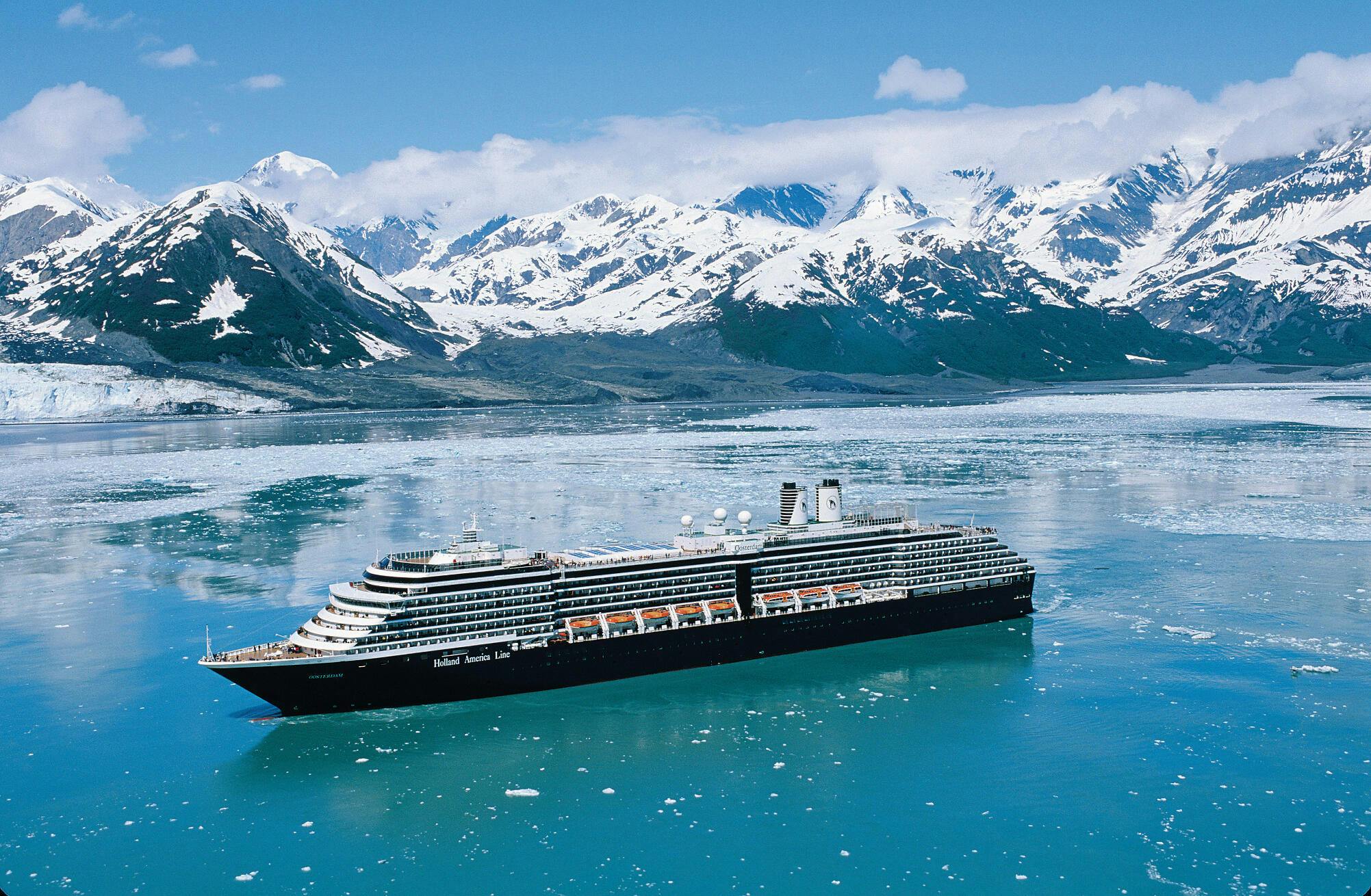 Oosterdam Emerges from Dry Dock