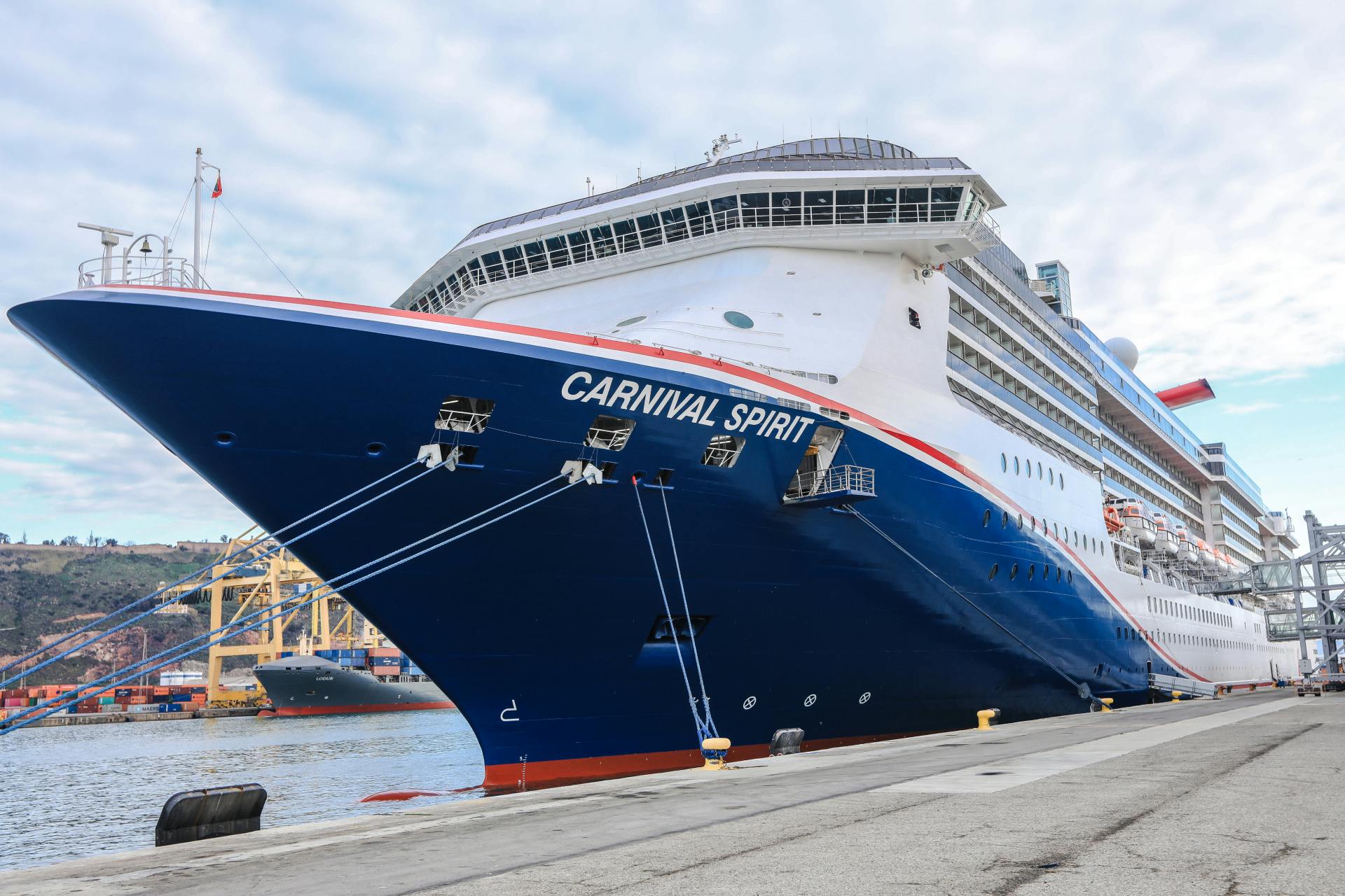 Carnival Spirit Completes Dry Dock