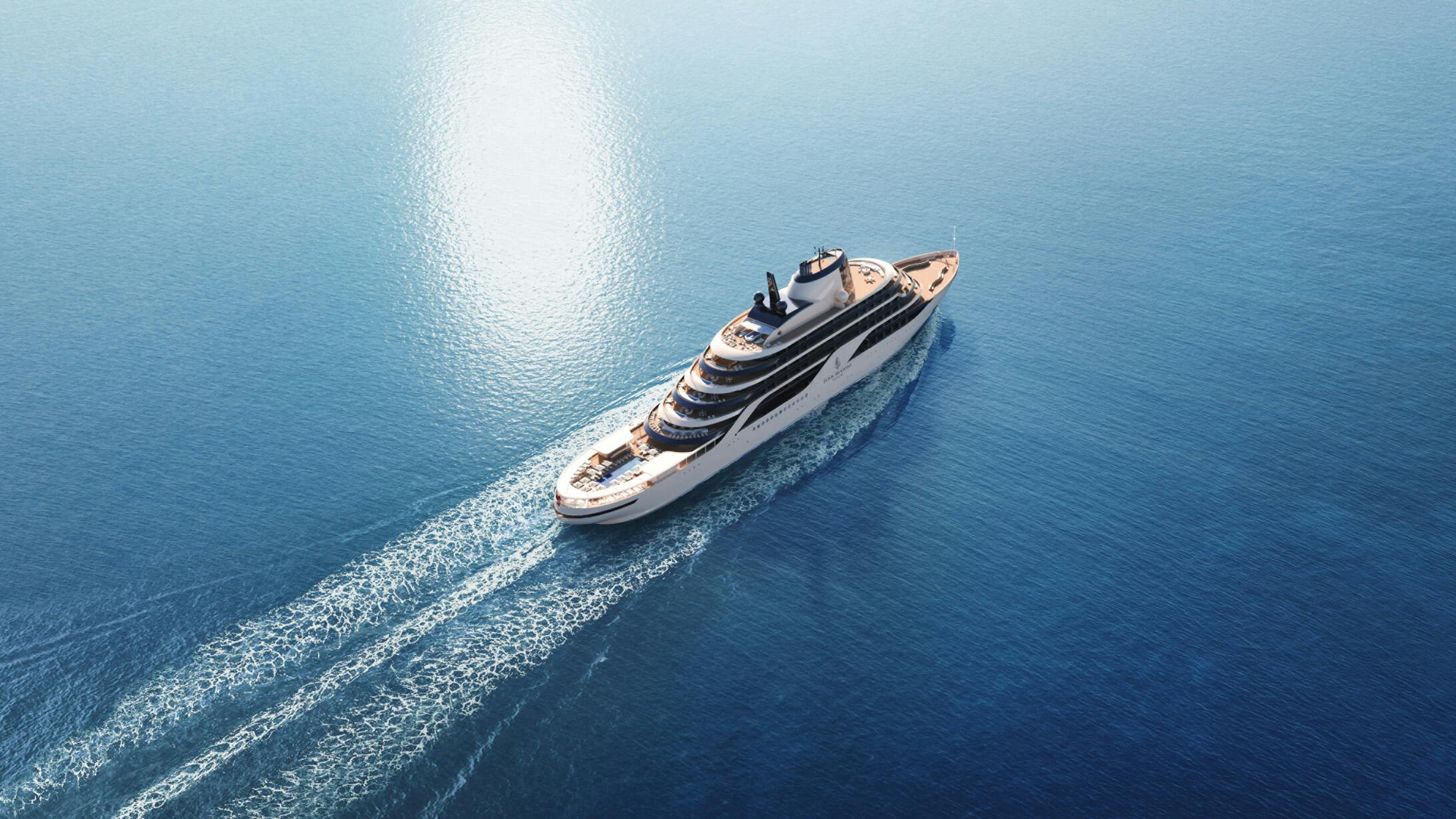 Four Seasons Yachts News - Four Seasons I Completes Float Out