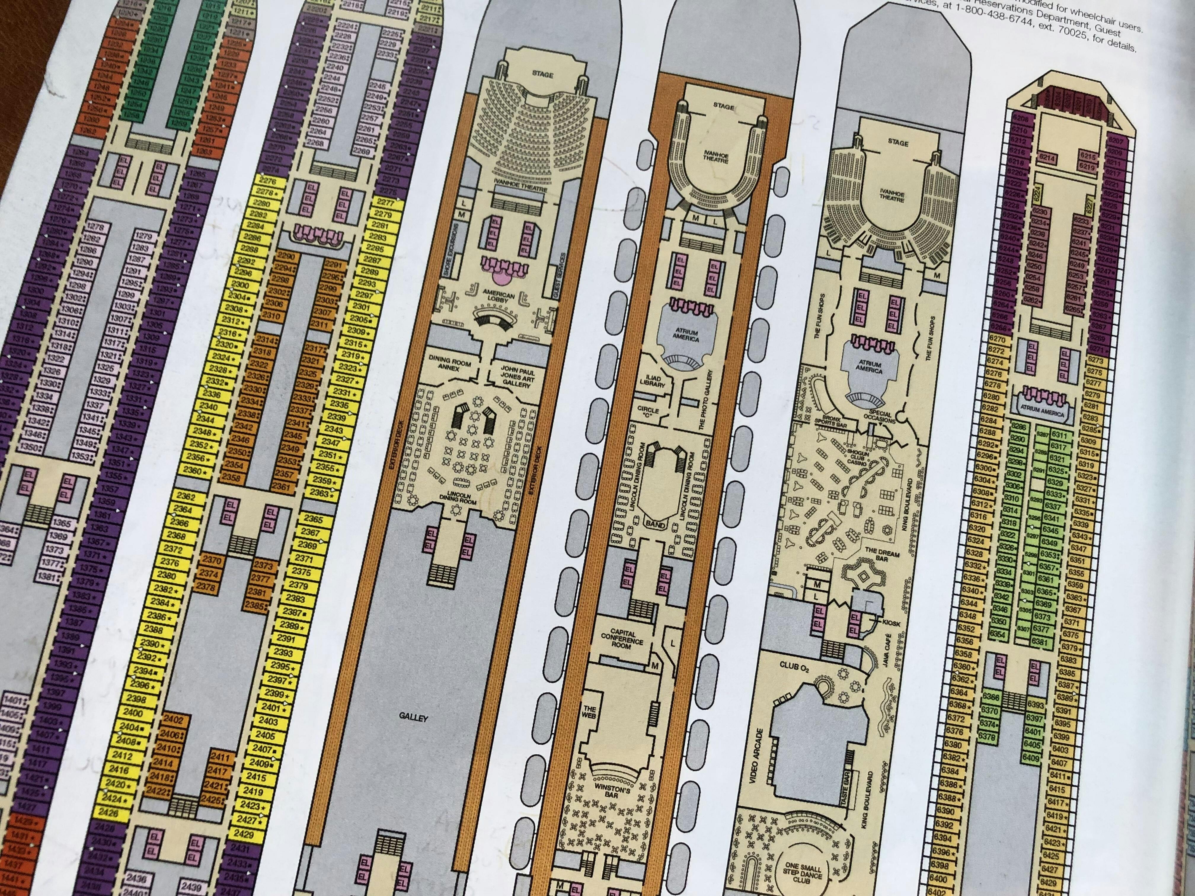 Cruise Deck Plans: Why You Need to Read Them