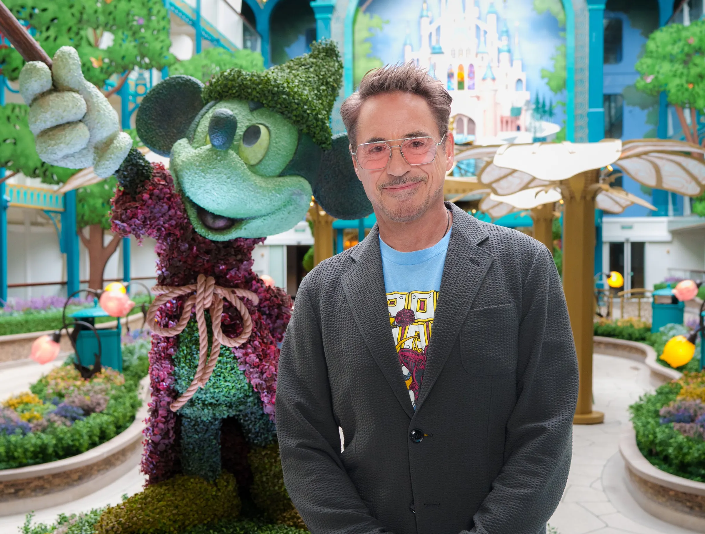 Robert Downey Jr. Chosen as Disney Adventure Godparent