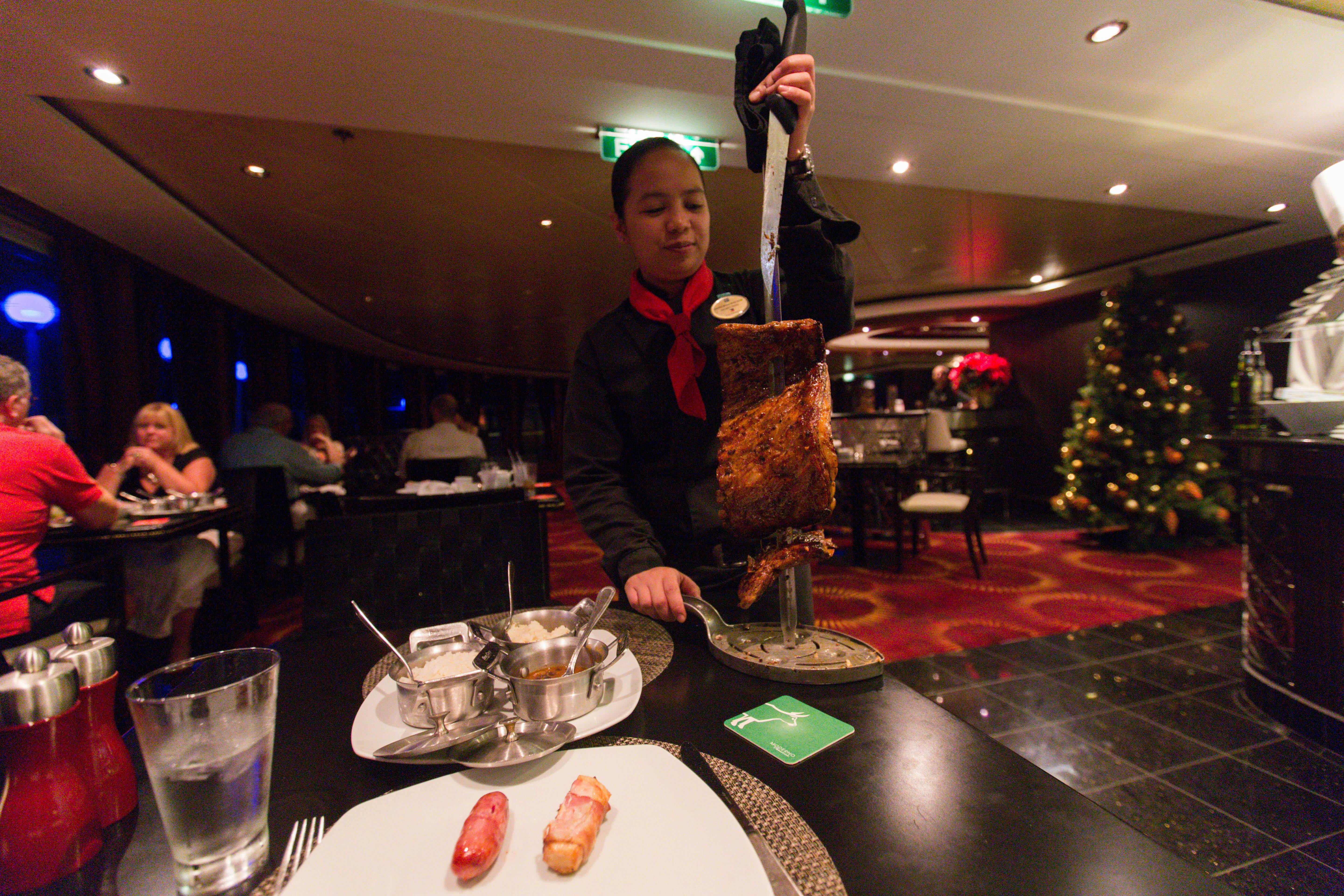 Moderno Churrascaria: NCL's Brazilian Steakhouse