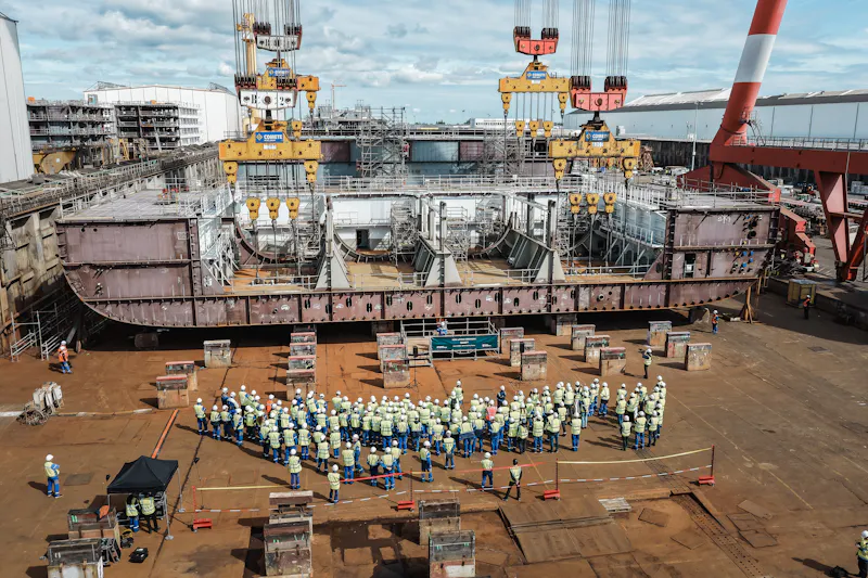 Royal Caribbean Lays Keel for Its 7th Oasis Class Ship