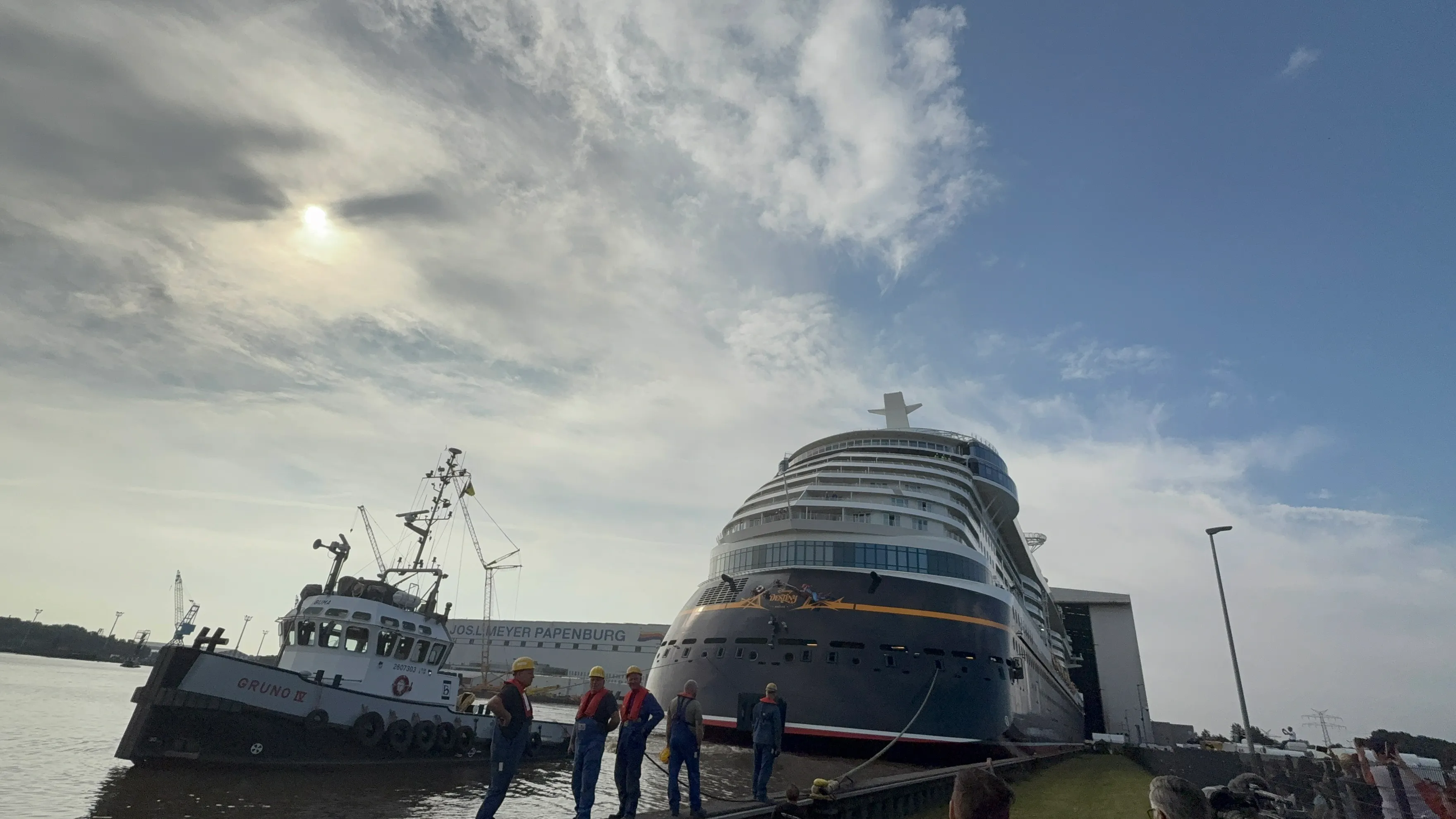nside Disney Destiny: Shipyard Tour, Float Out & First Look at Disney Cruise Line’s Newest Ship