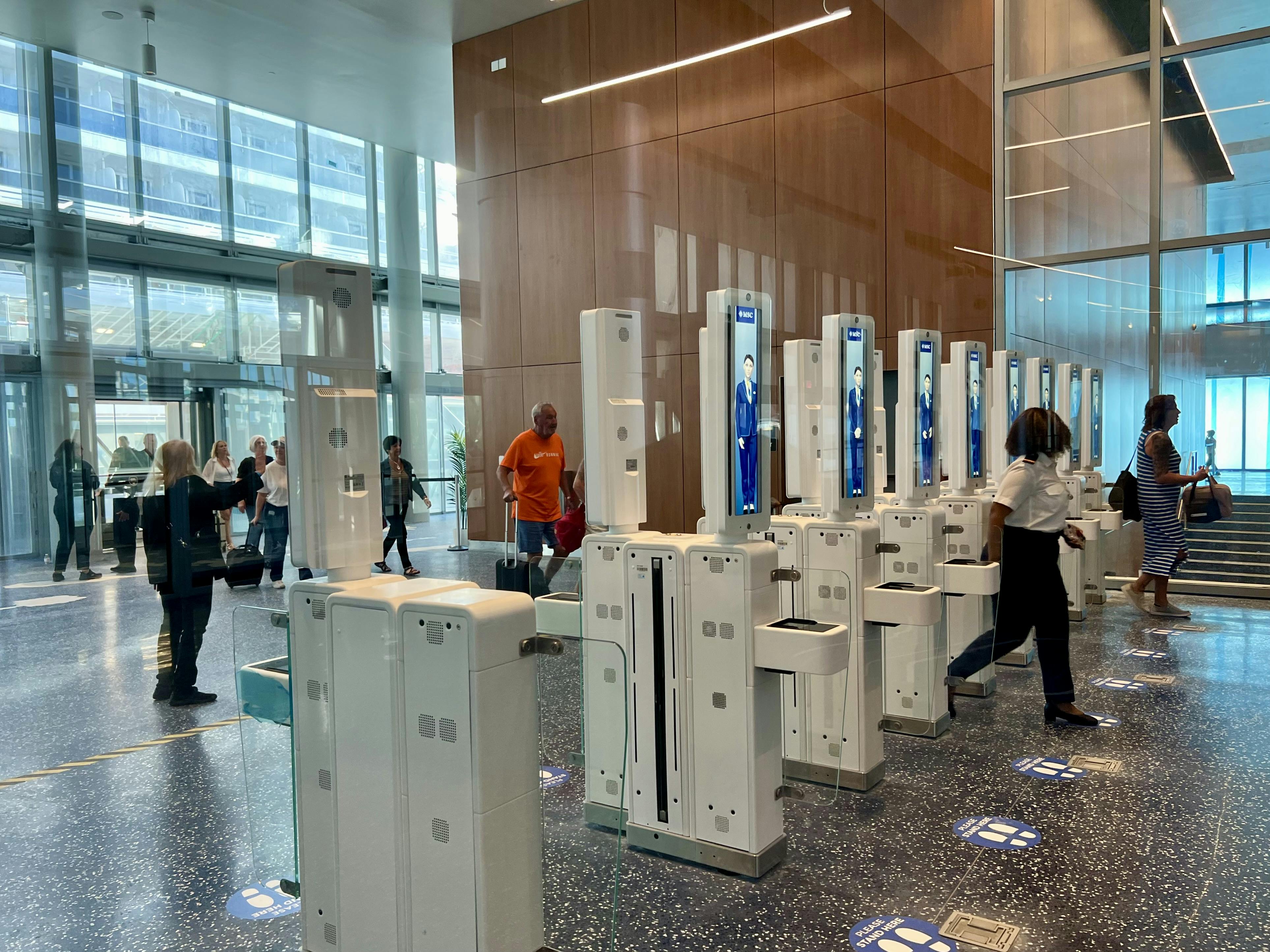 MSC Cruises News: First Look at New Terminal AA