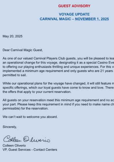 Carnival Cruise Line Tests Adults-Only Cruises - Cruise Critic