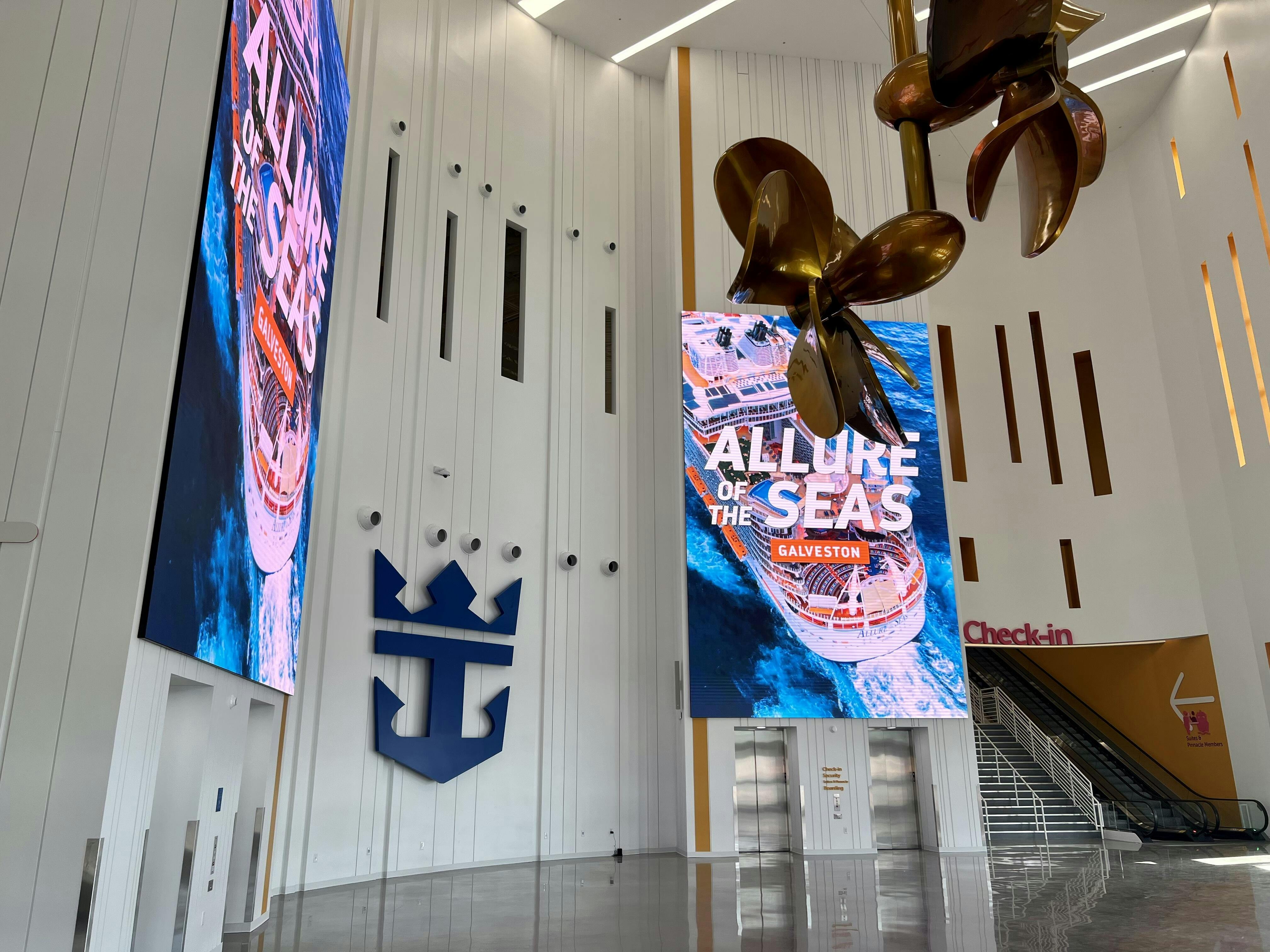 New Royal Caribbean Galveston Terminal Opens