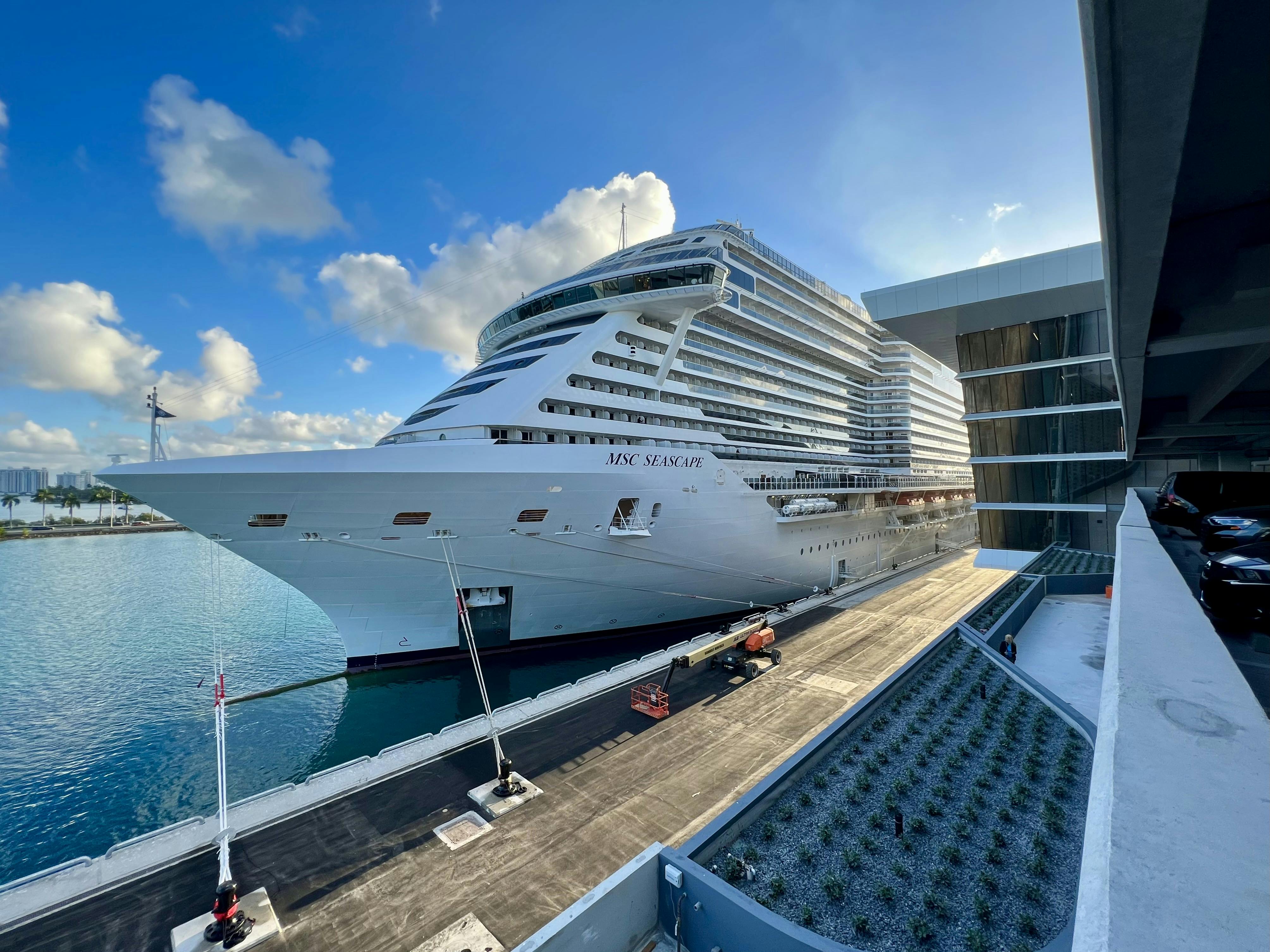 MSC Cruises News: First Look at New Terminal AA