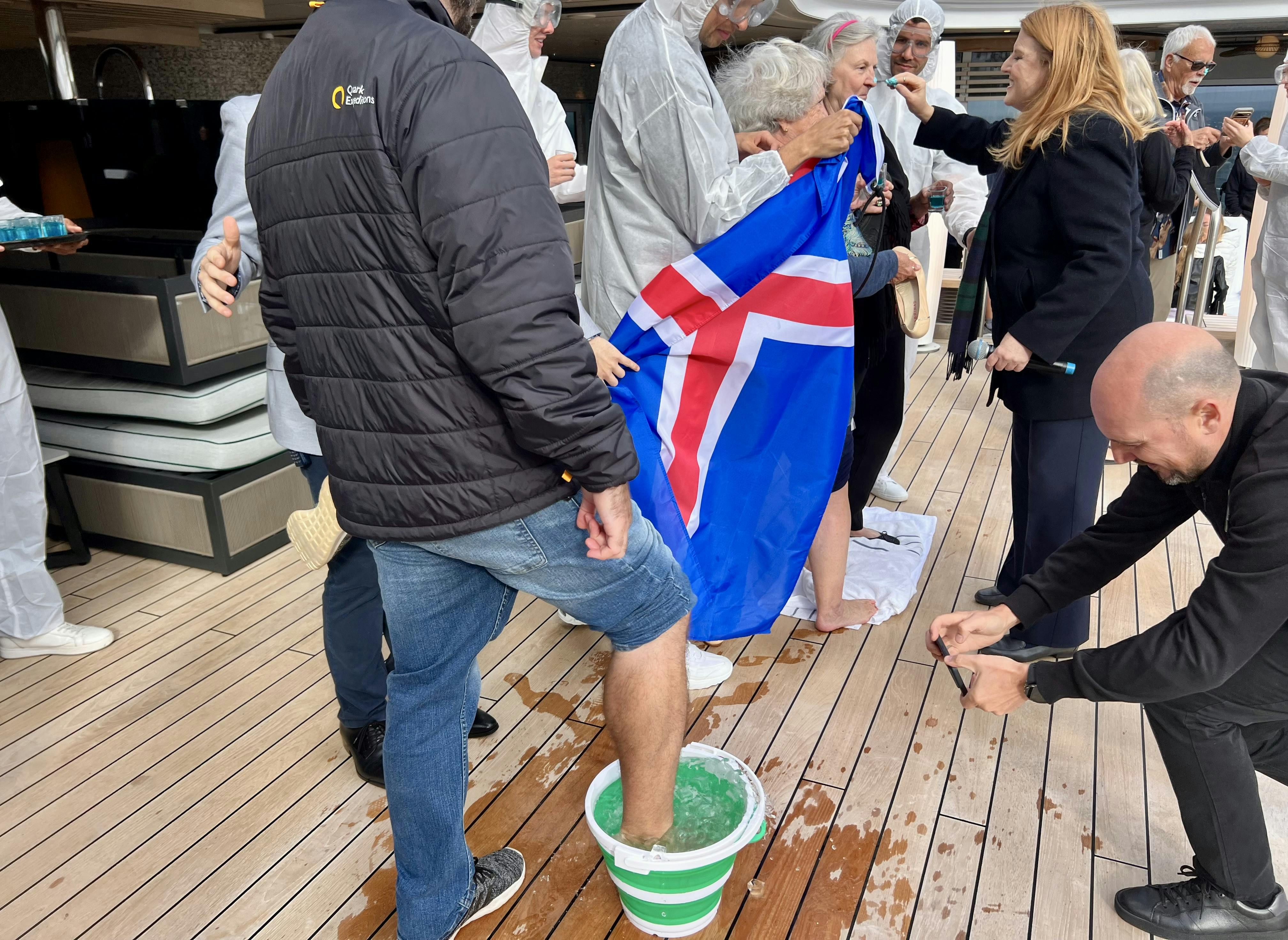 What is a Blue Nose Ceremony?