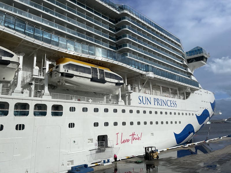 Sun Princess Has Been Revamped, Already