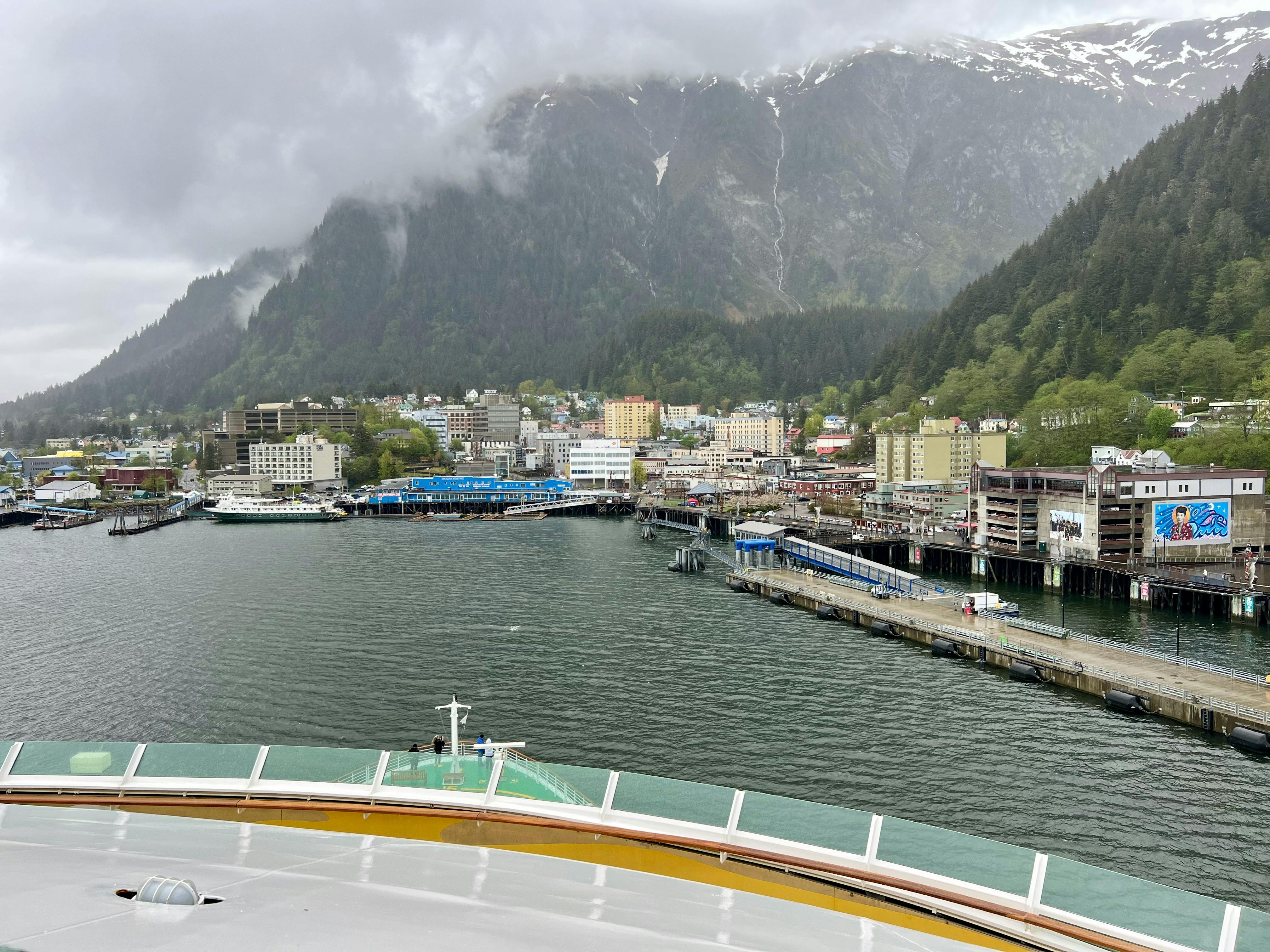 Radiance of the Seas Alaska sailing