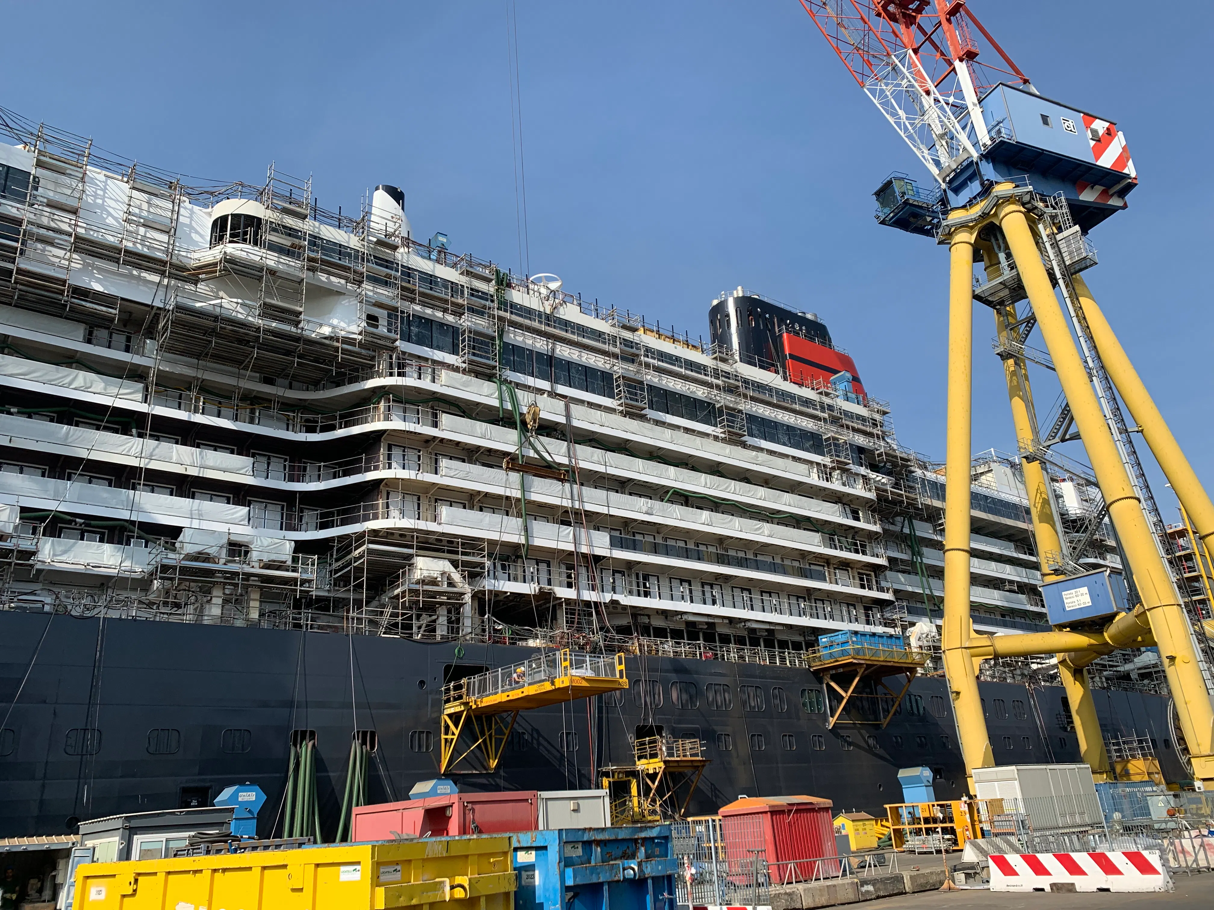 Live from the Shipyard: Cunard's Queen Anne Offers Modern Legacy
