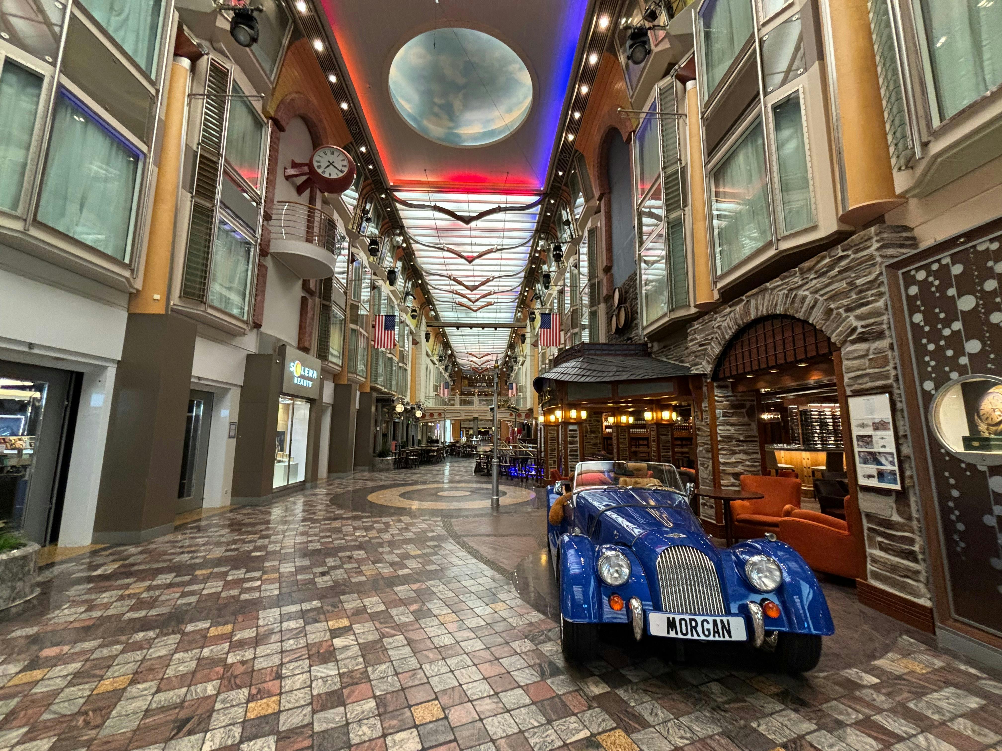 Royal Promenade on Royal Caribbean Cruises