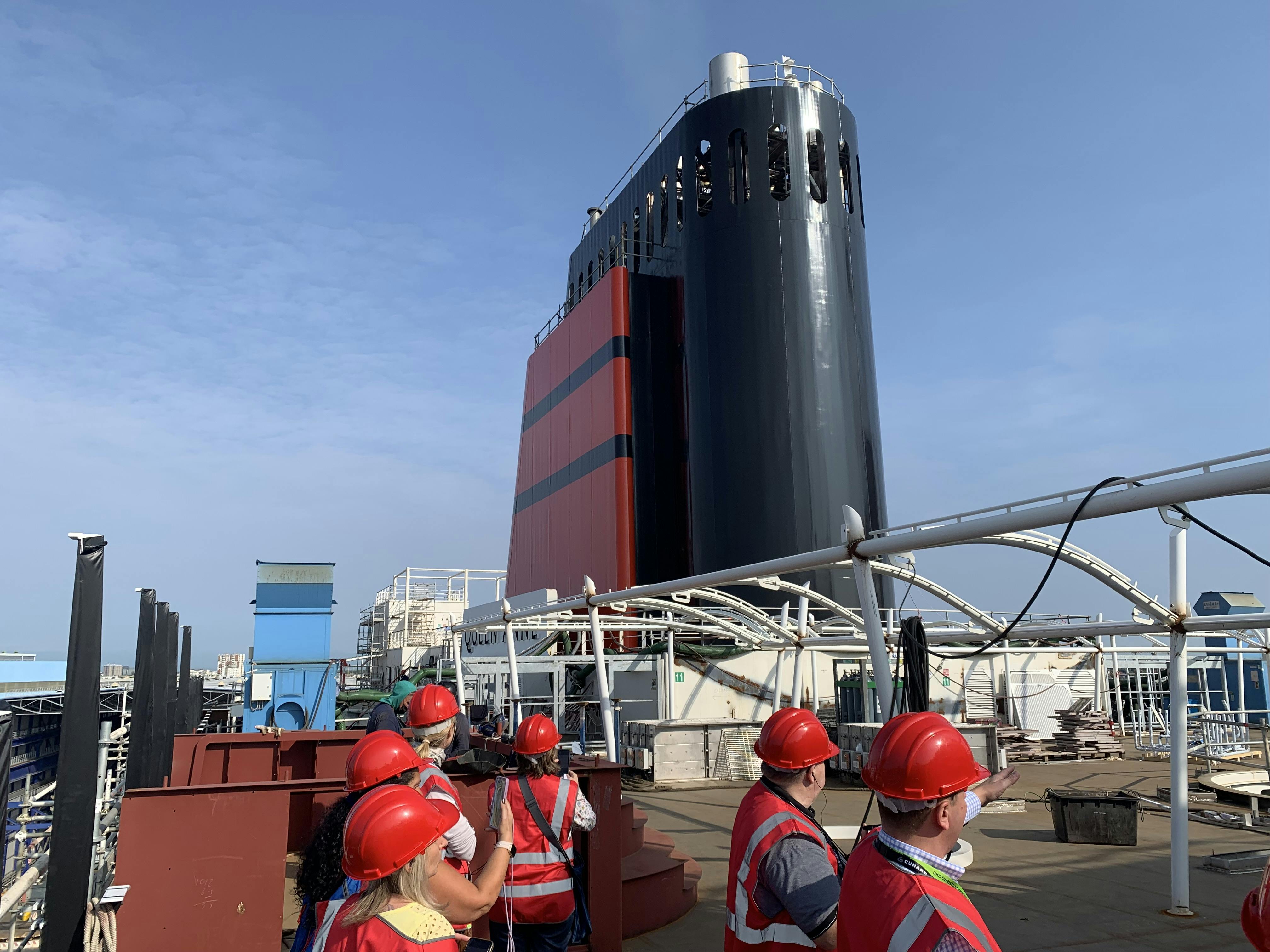 Live from the Shipyard: Cunard's Queen Anne Offers Modern Legacy