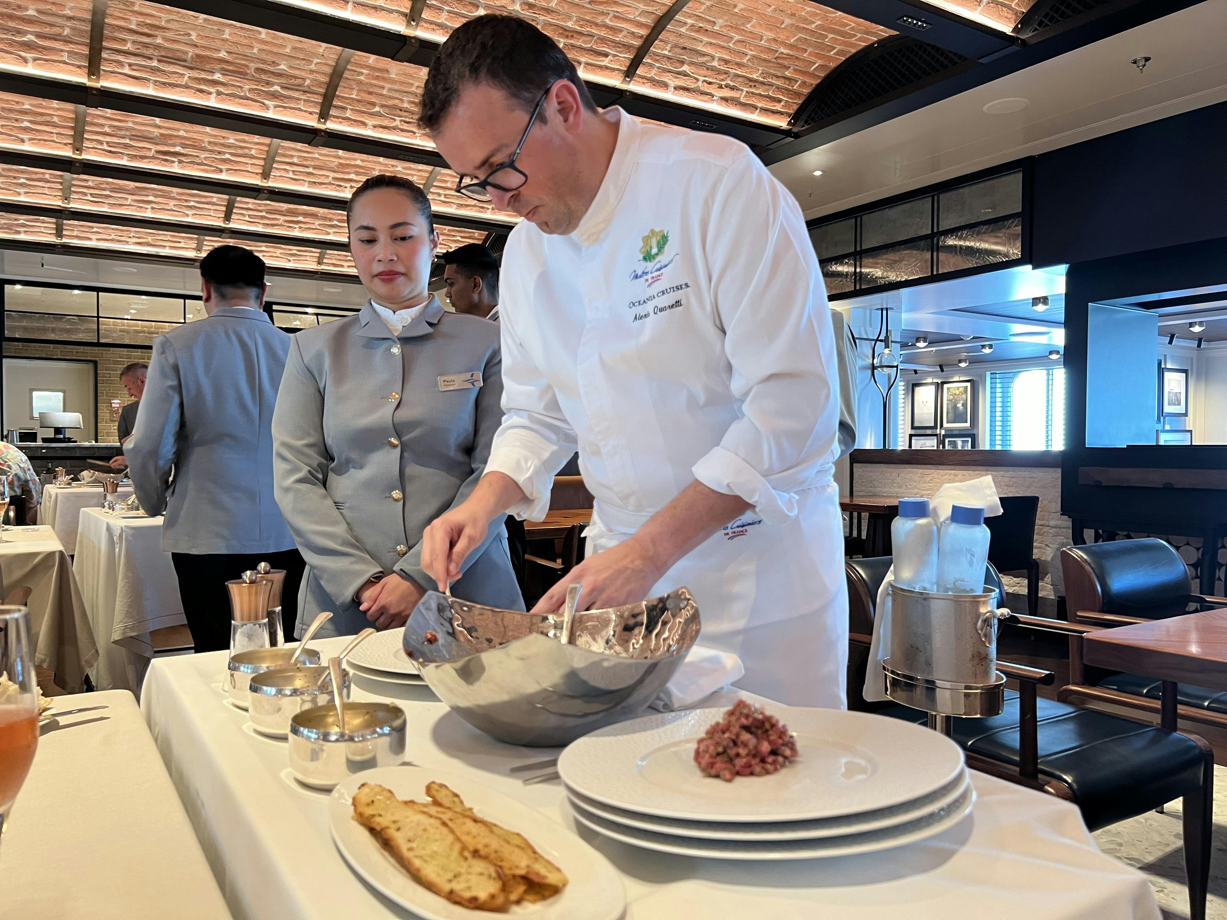 Jacques Restaurant Makes Oceania Comeback