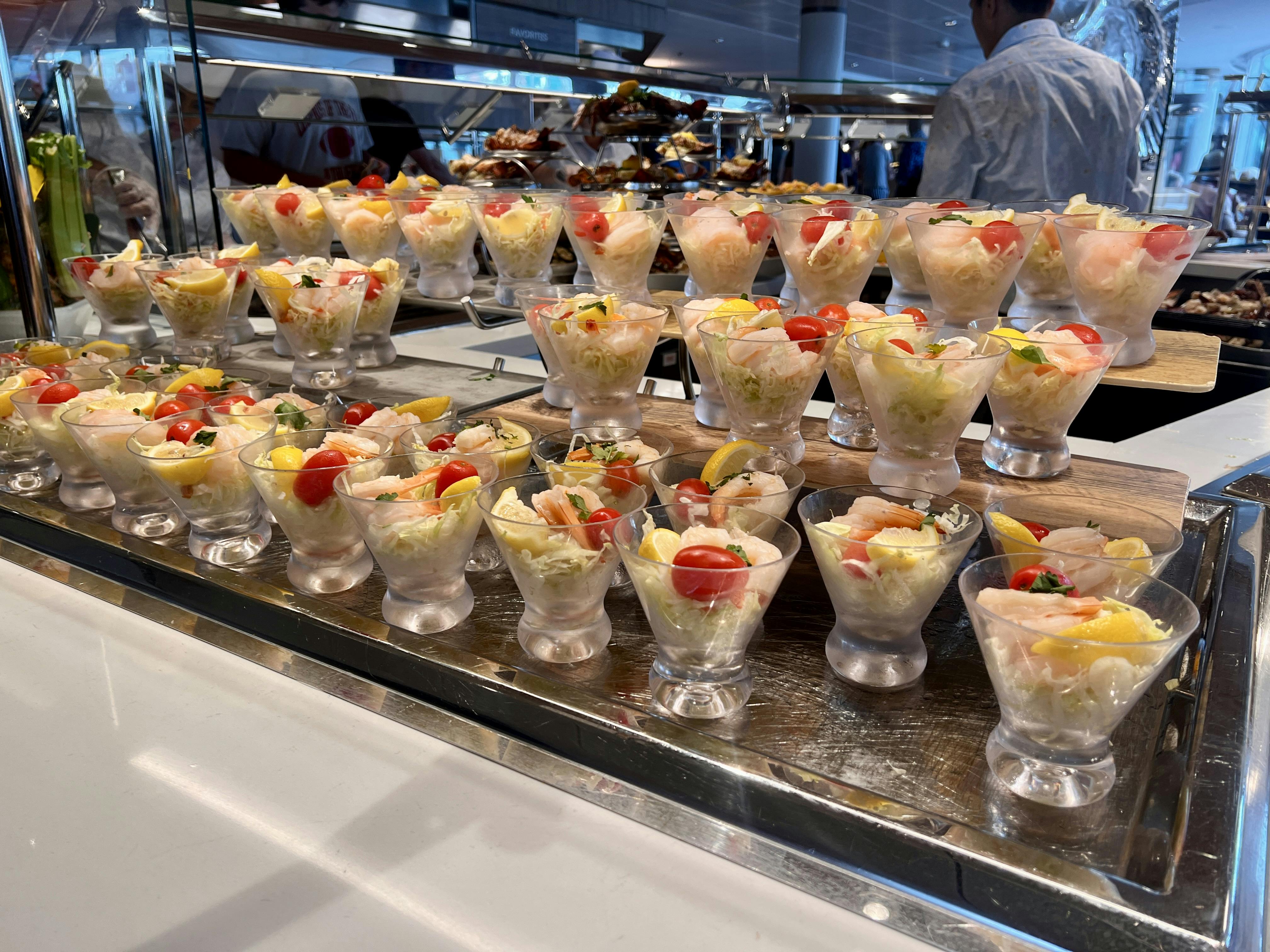 Lobster Buffet on Embarkation Day on Utopia of the Seas