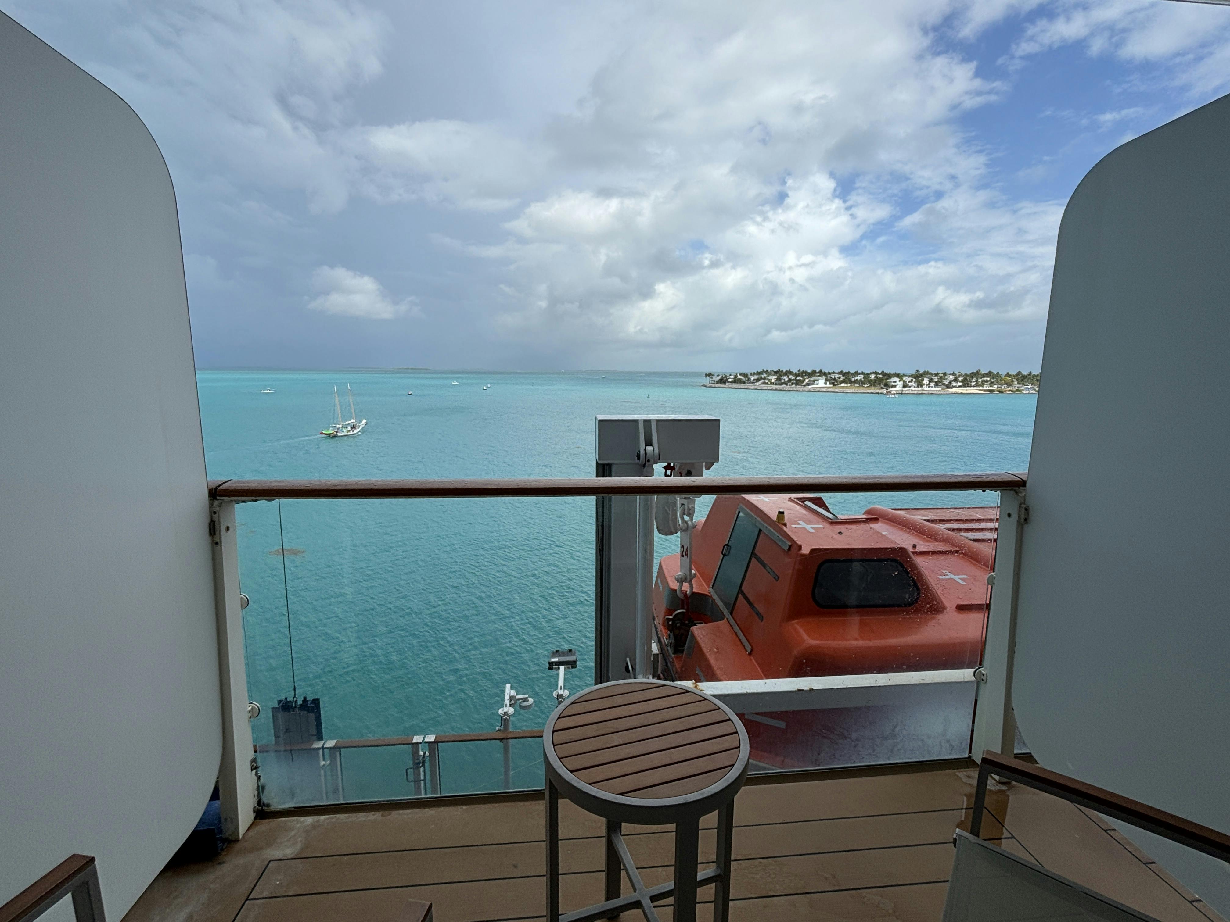 What It's Like Staying in an Obstructed View Cabin