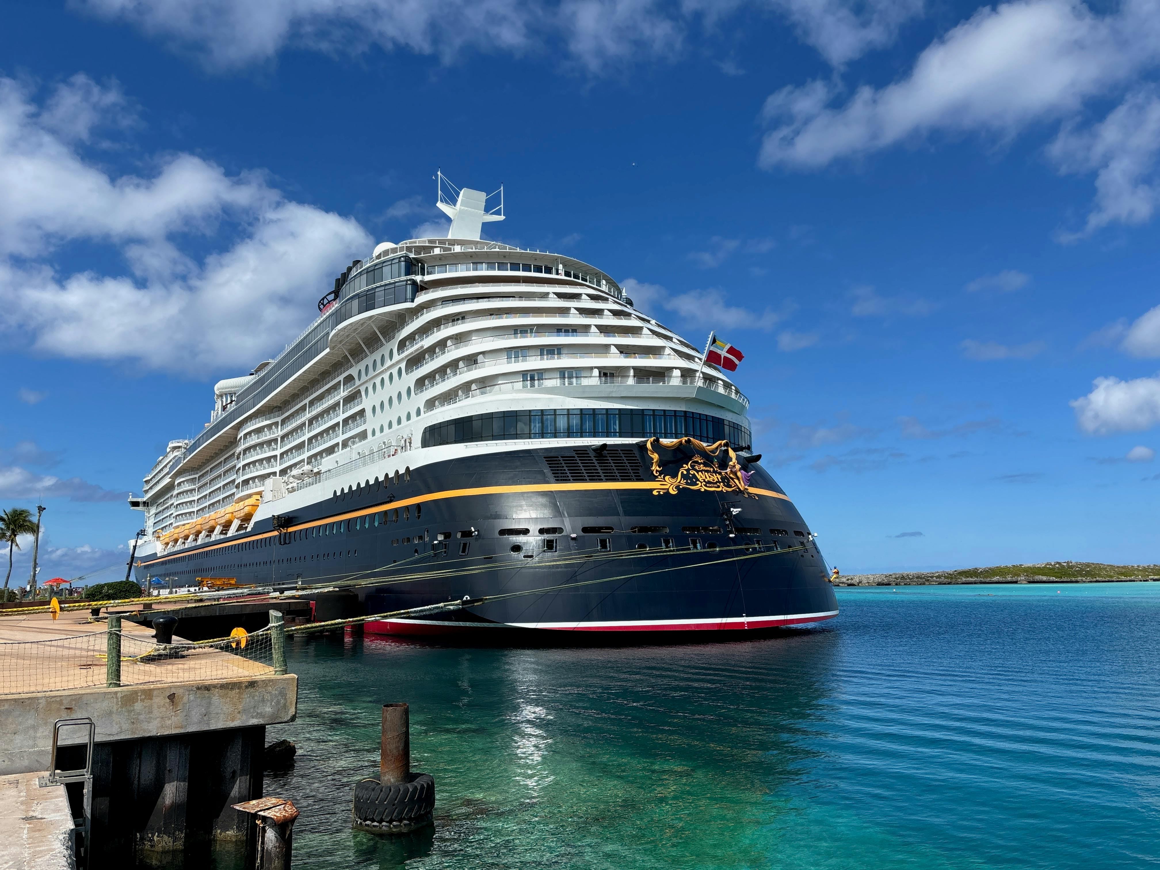 Disney Wish Cruise Itinerary to Bahamas on April 12, 2027