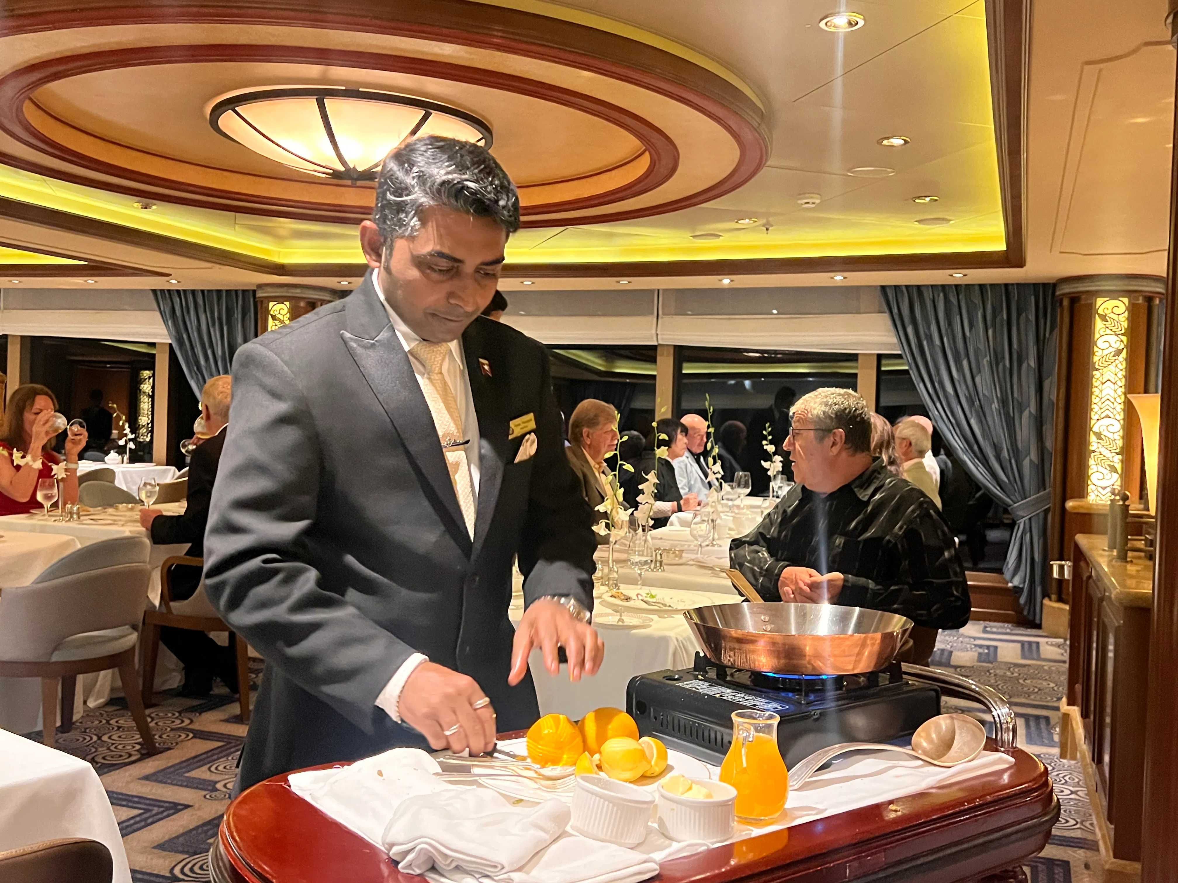 Cunard Queen Elizabeth Dining & Food | Editor's Review