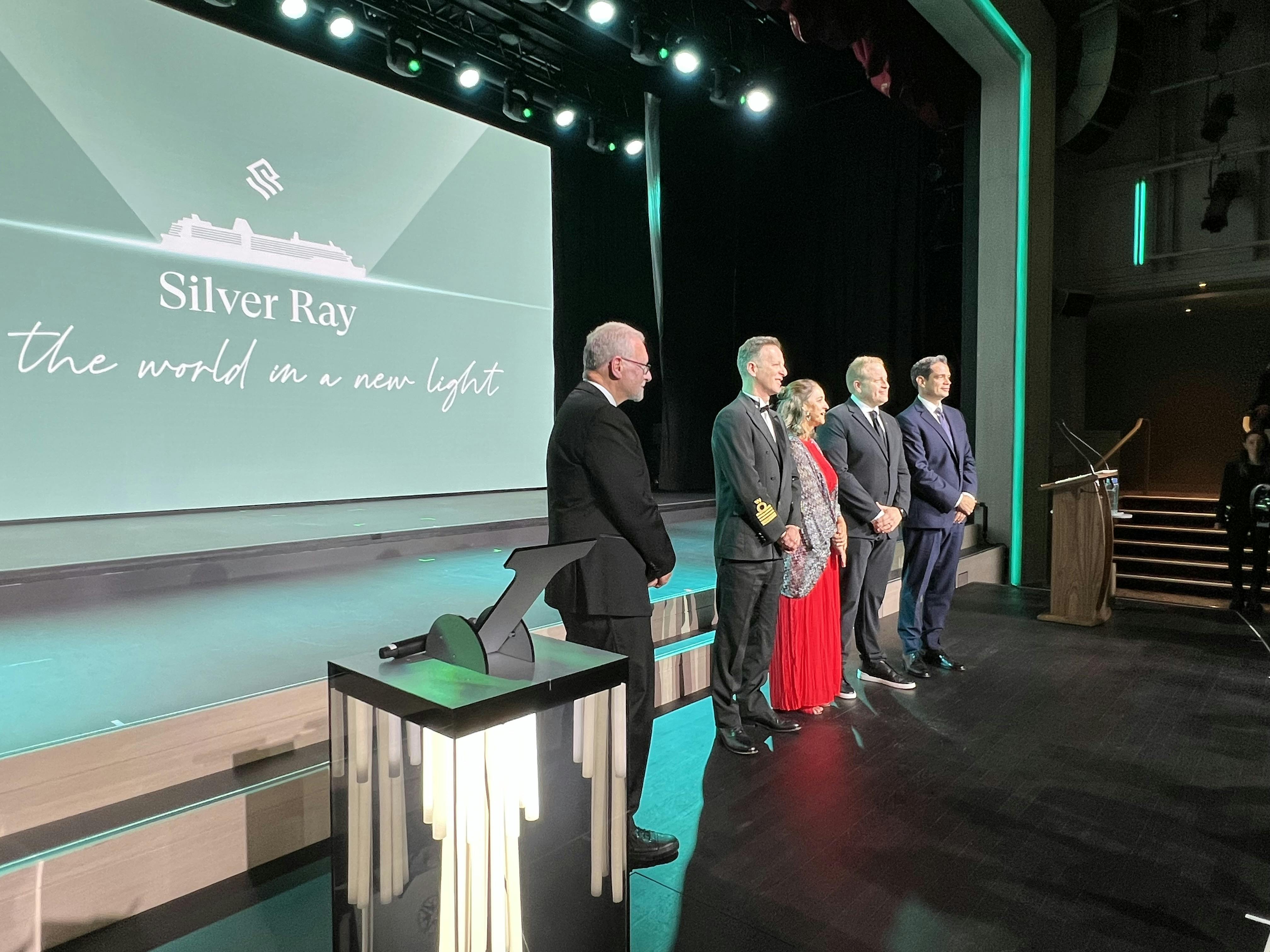 Silversea News: Silver Ray christened in Lisbon