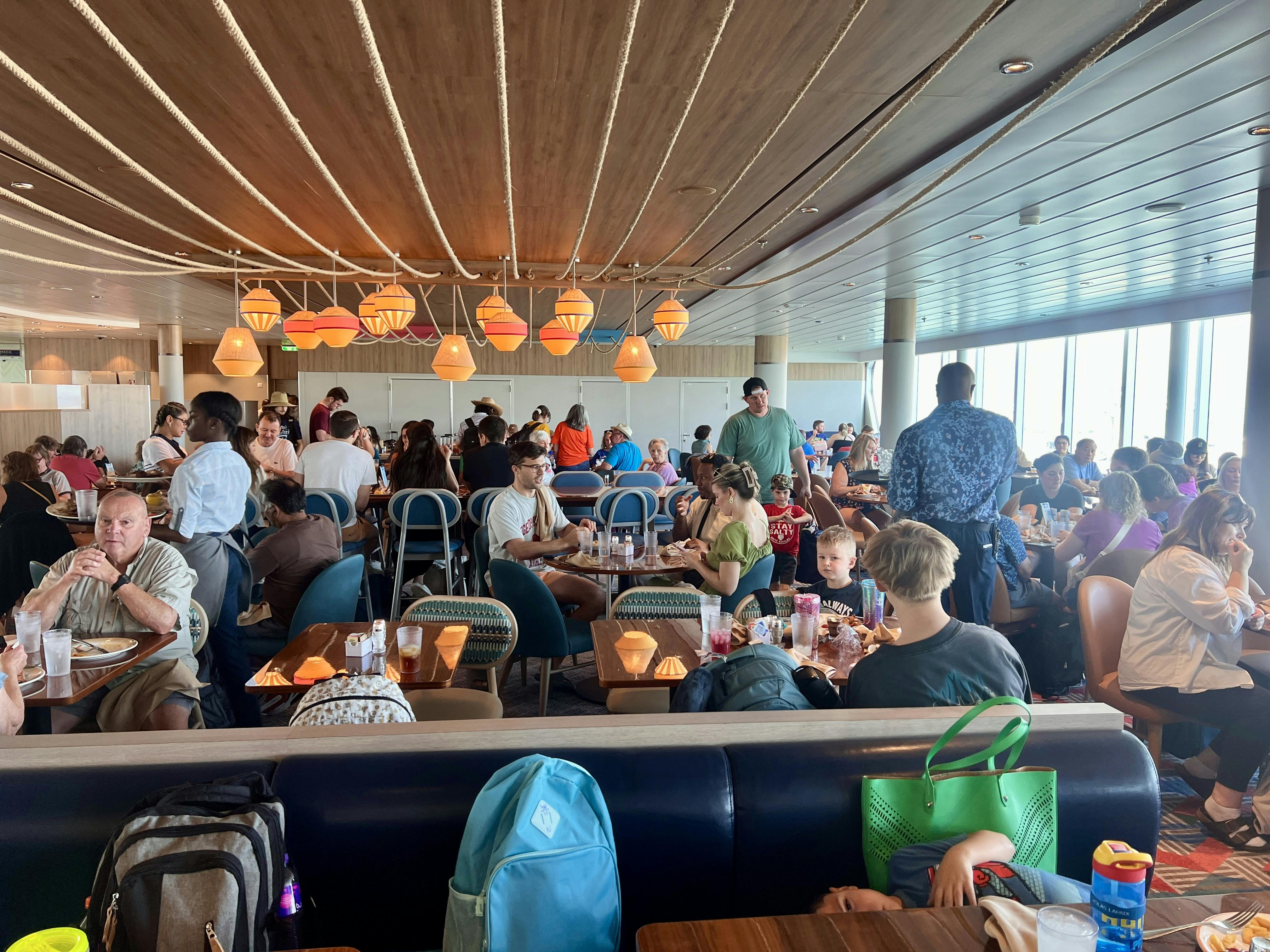 Lobster Buffet on Embarkation Day on Utopia of the Seas