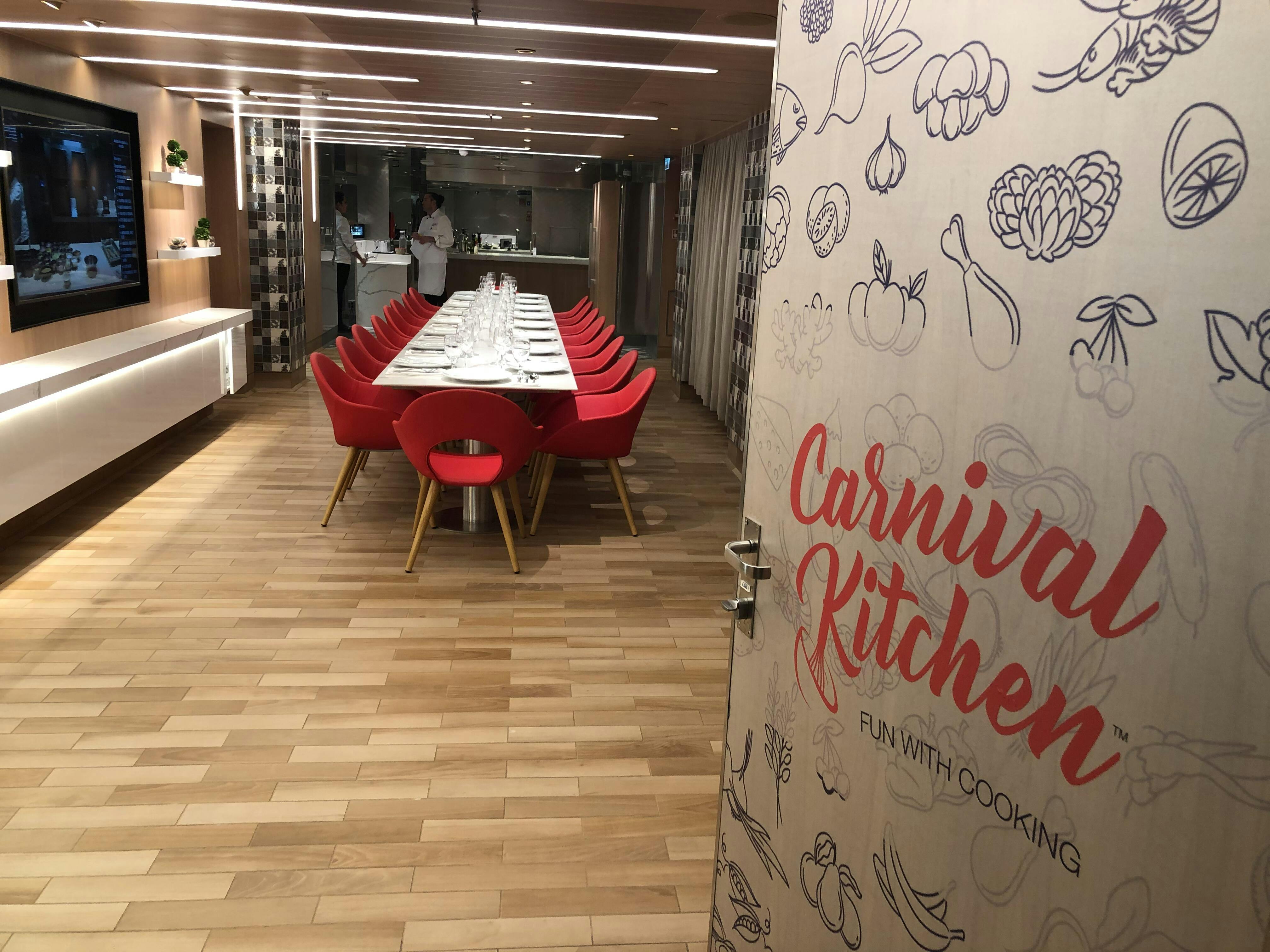 Carnival Kitchen on Carnival Cruise Line