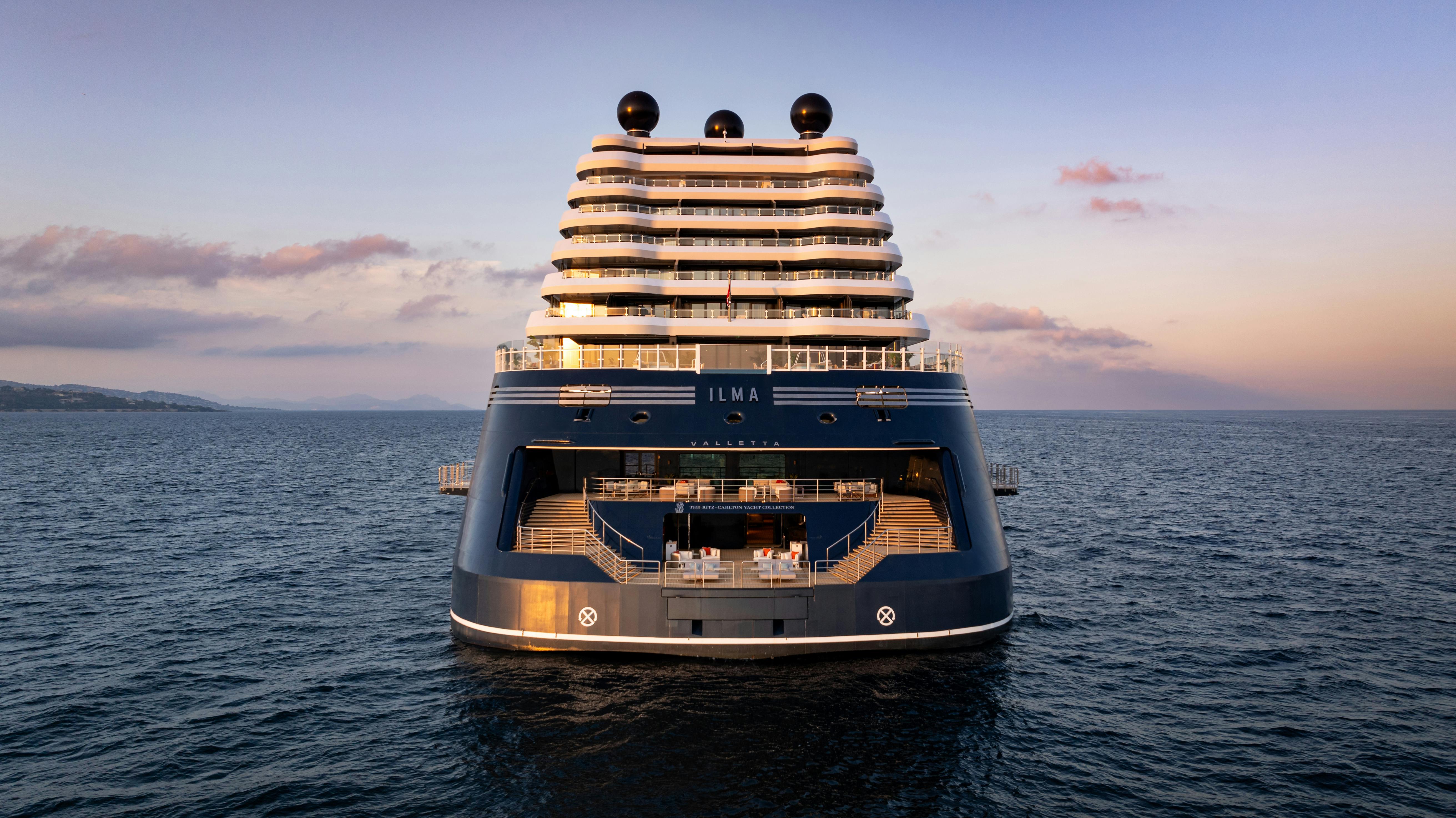 Ritz-Carlton Yacht Collection News - Luminara Completes Float Out