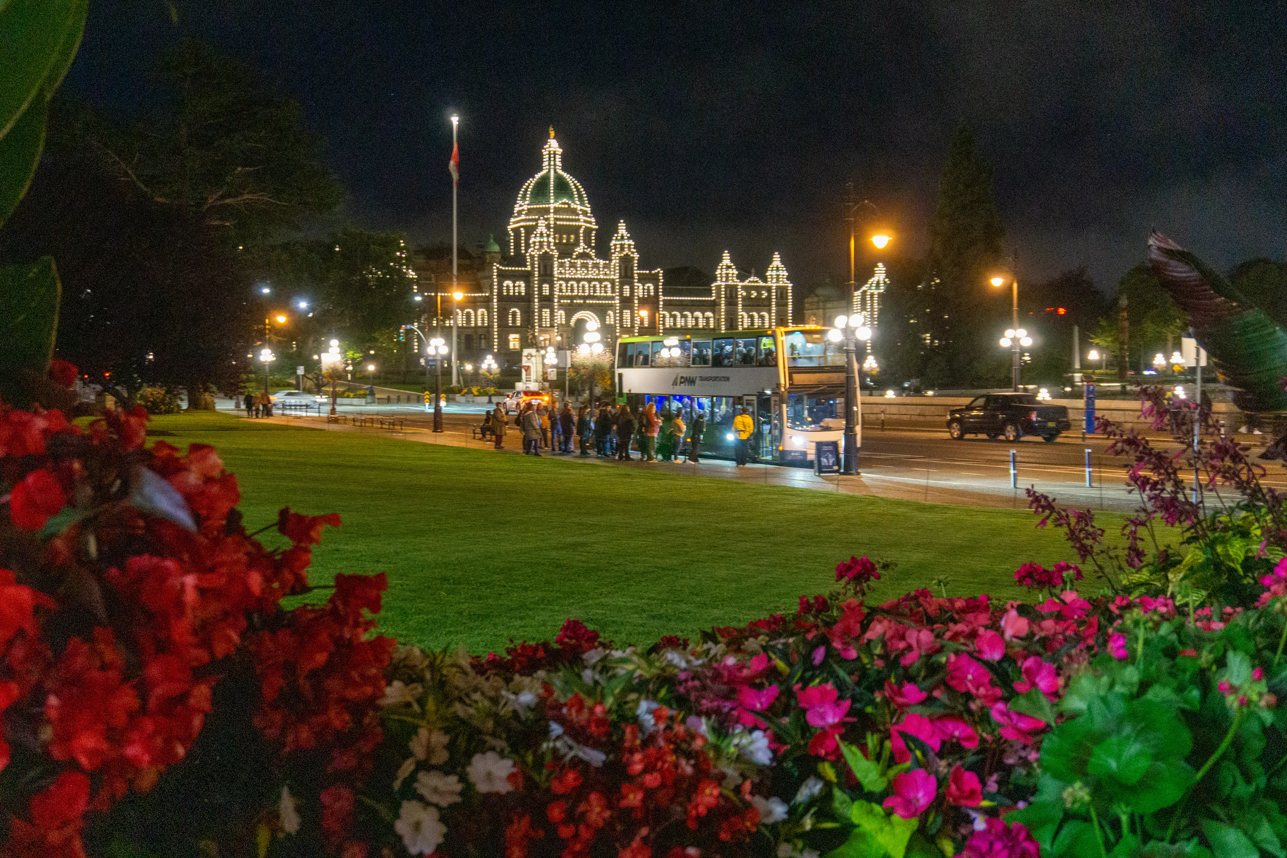 Explore Ashore in Victoria, Canada - Even At Night