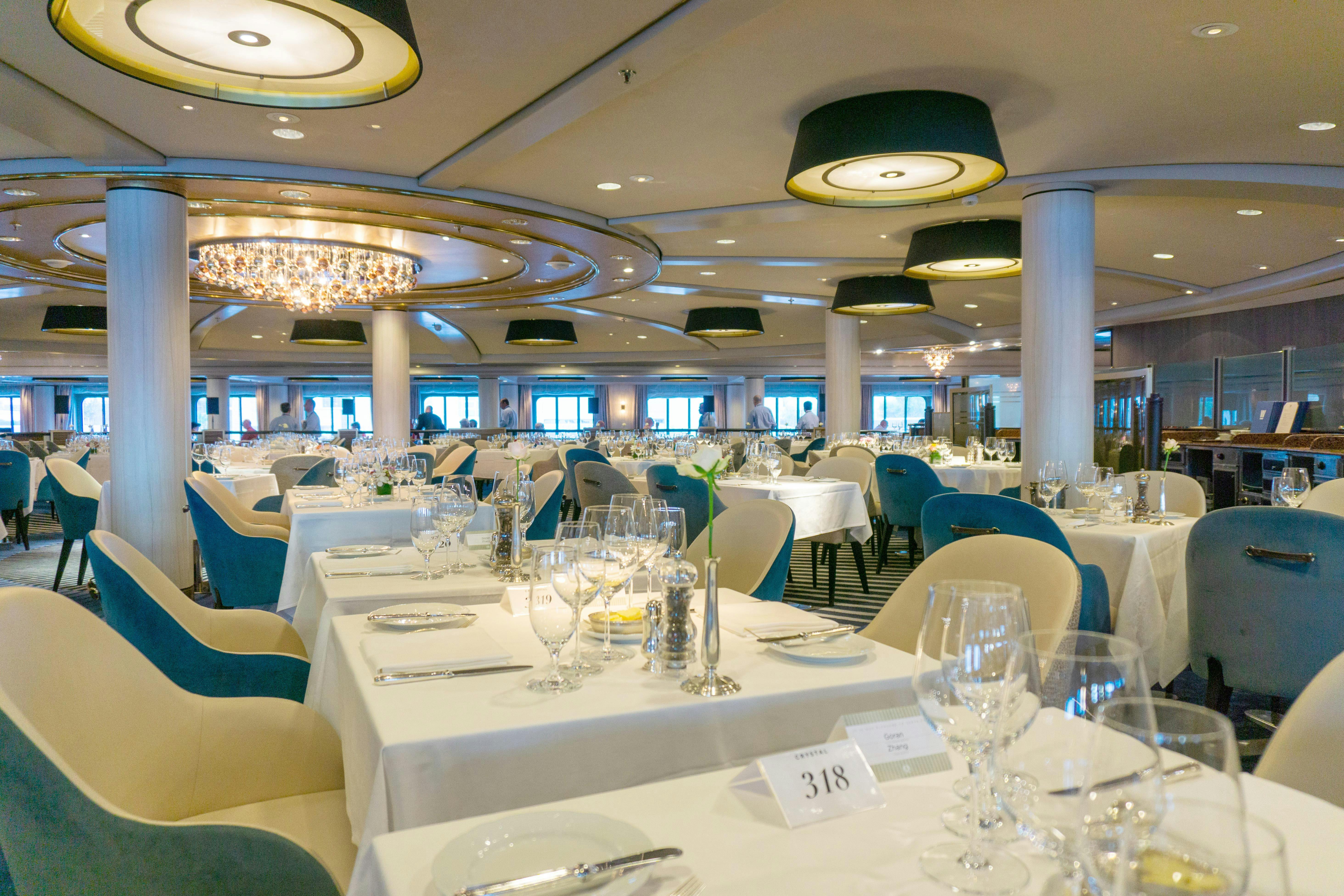 Live from Crystal's Crystal Symphony Cruise Ship: The Relaunch in Photos