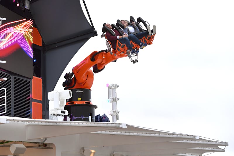 MSC Seascape's Newest Thrill Ride, Robotron