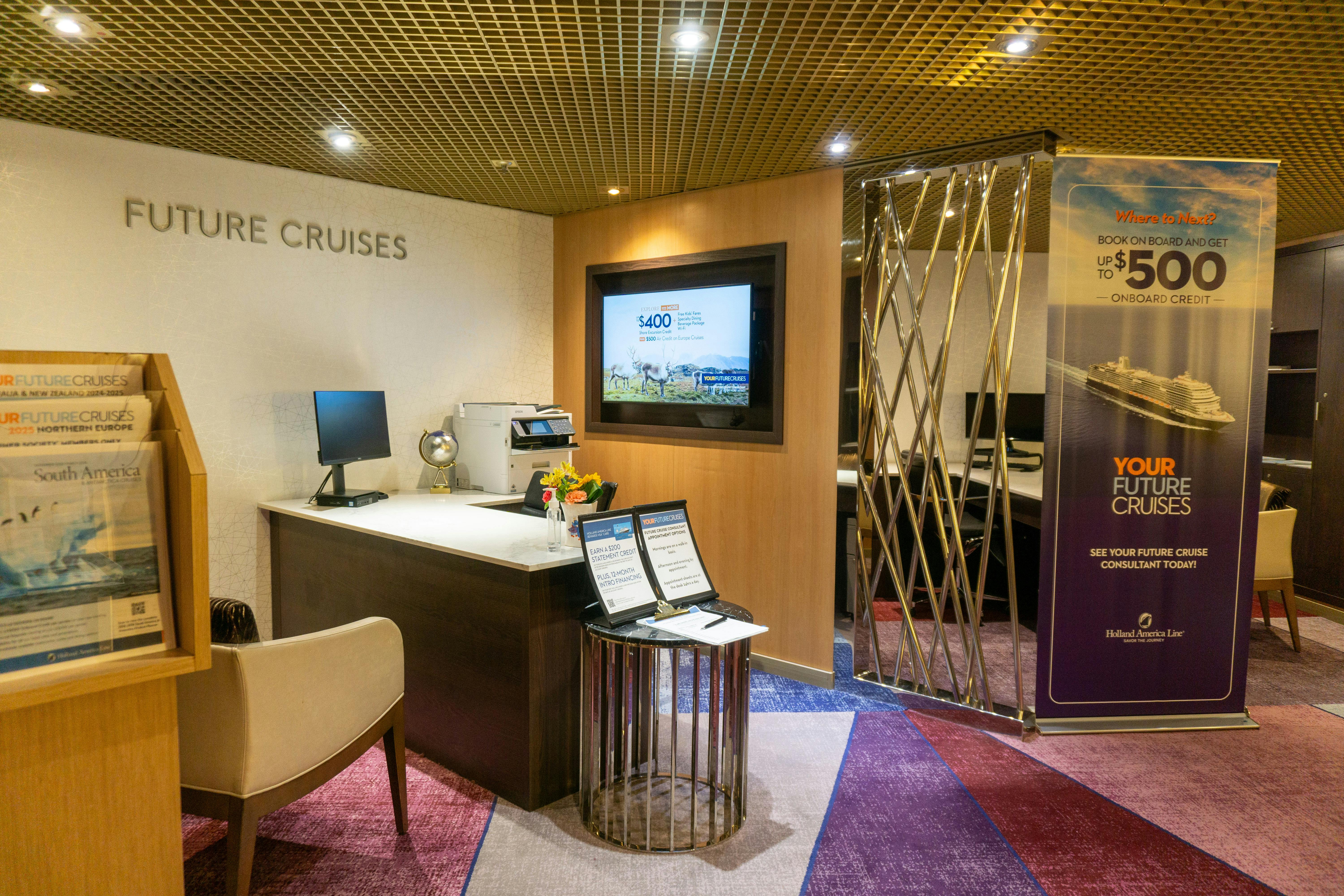 Looking for things to do on Holland America Eurodam? See what cruise ...