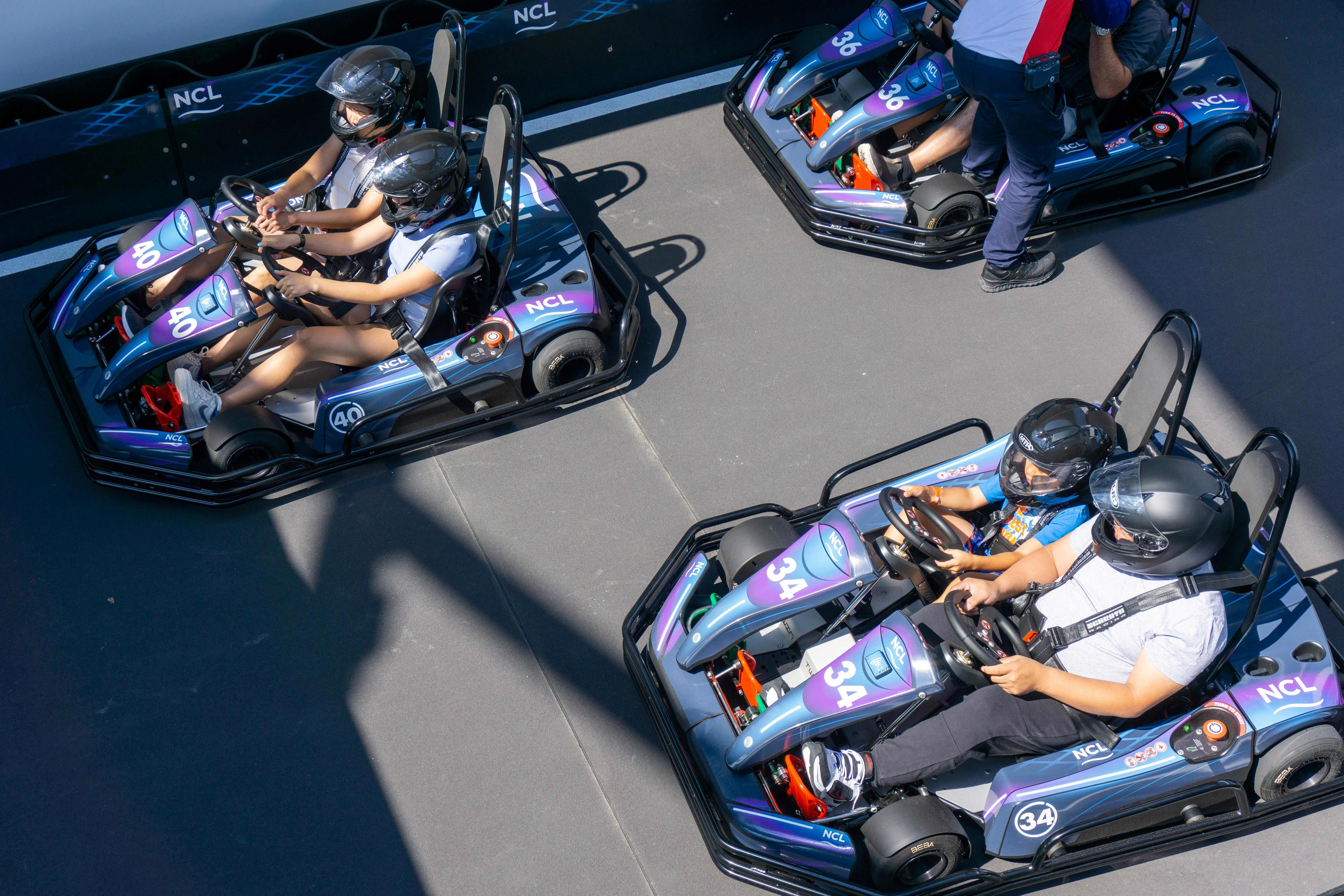 Go-Karts on Norwegian Cruise Line: What to Know