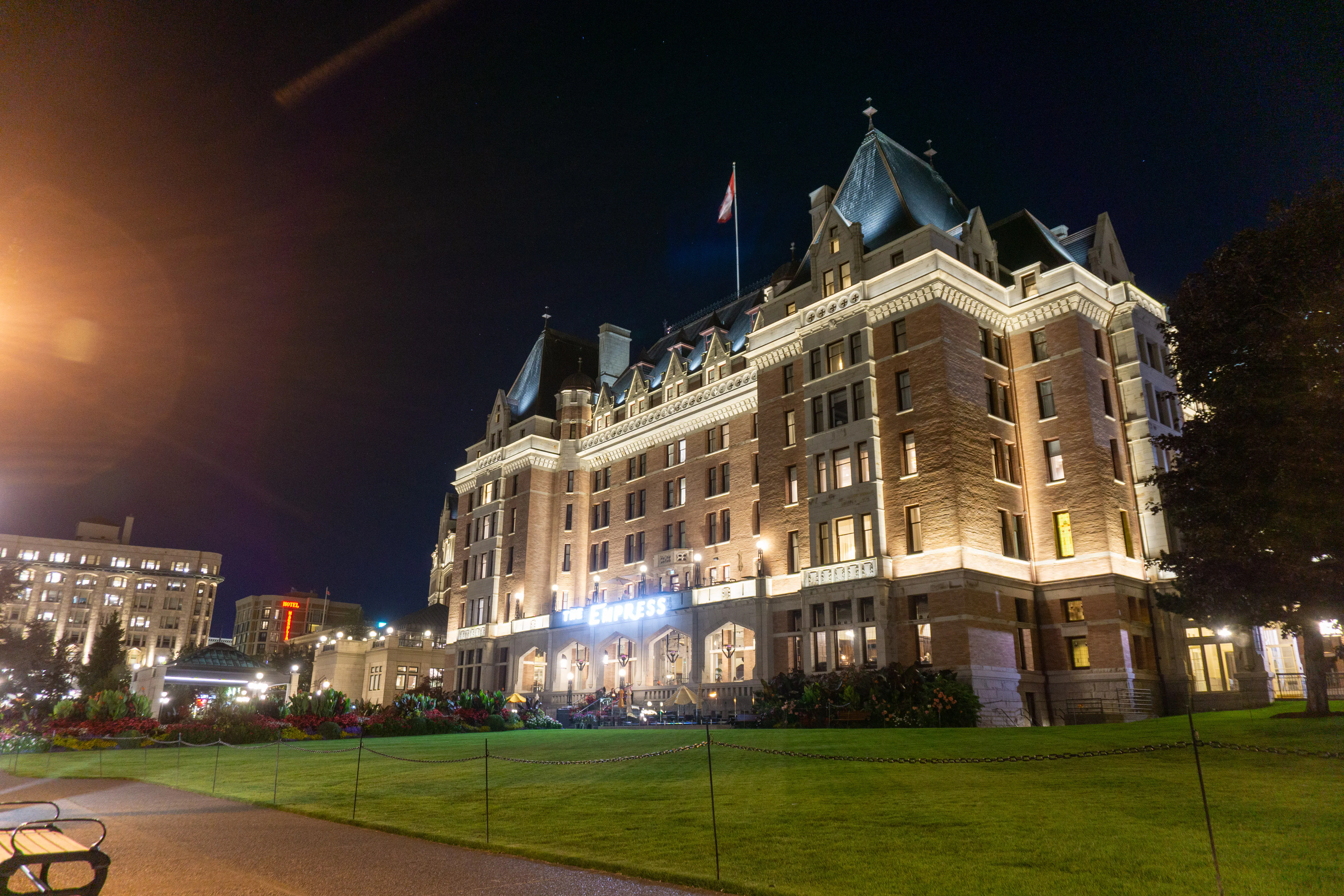 Explore Ashore in Victoria, Canada - Even At Night