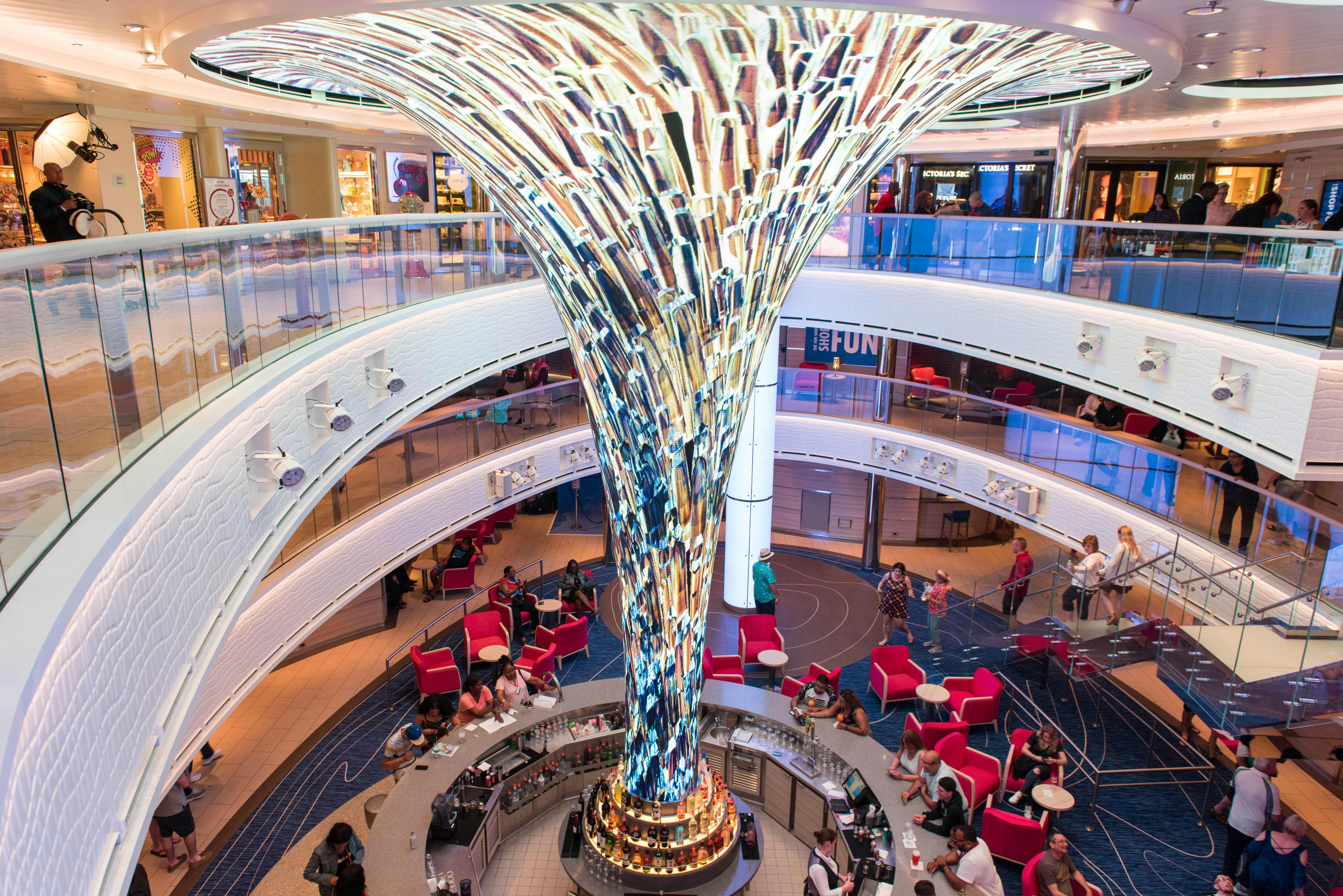 8 Coolest Cruise Ship Atriums