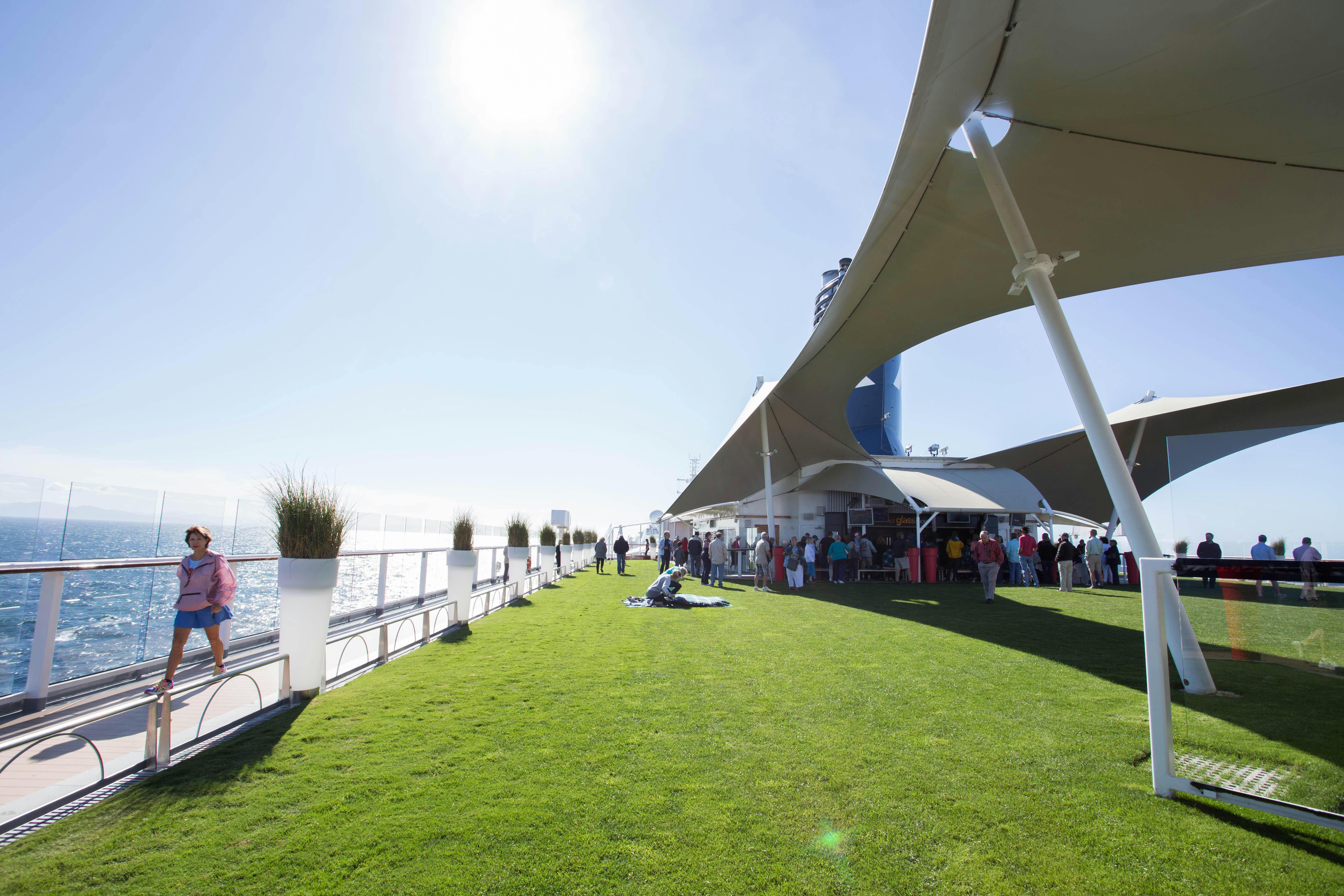 The Lawn Club: Celebrity Cruises' Outdoor Oasis