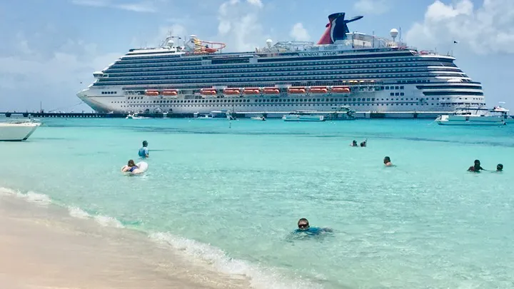 Carnival Magic Enters Dry Dock