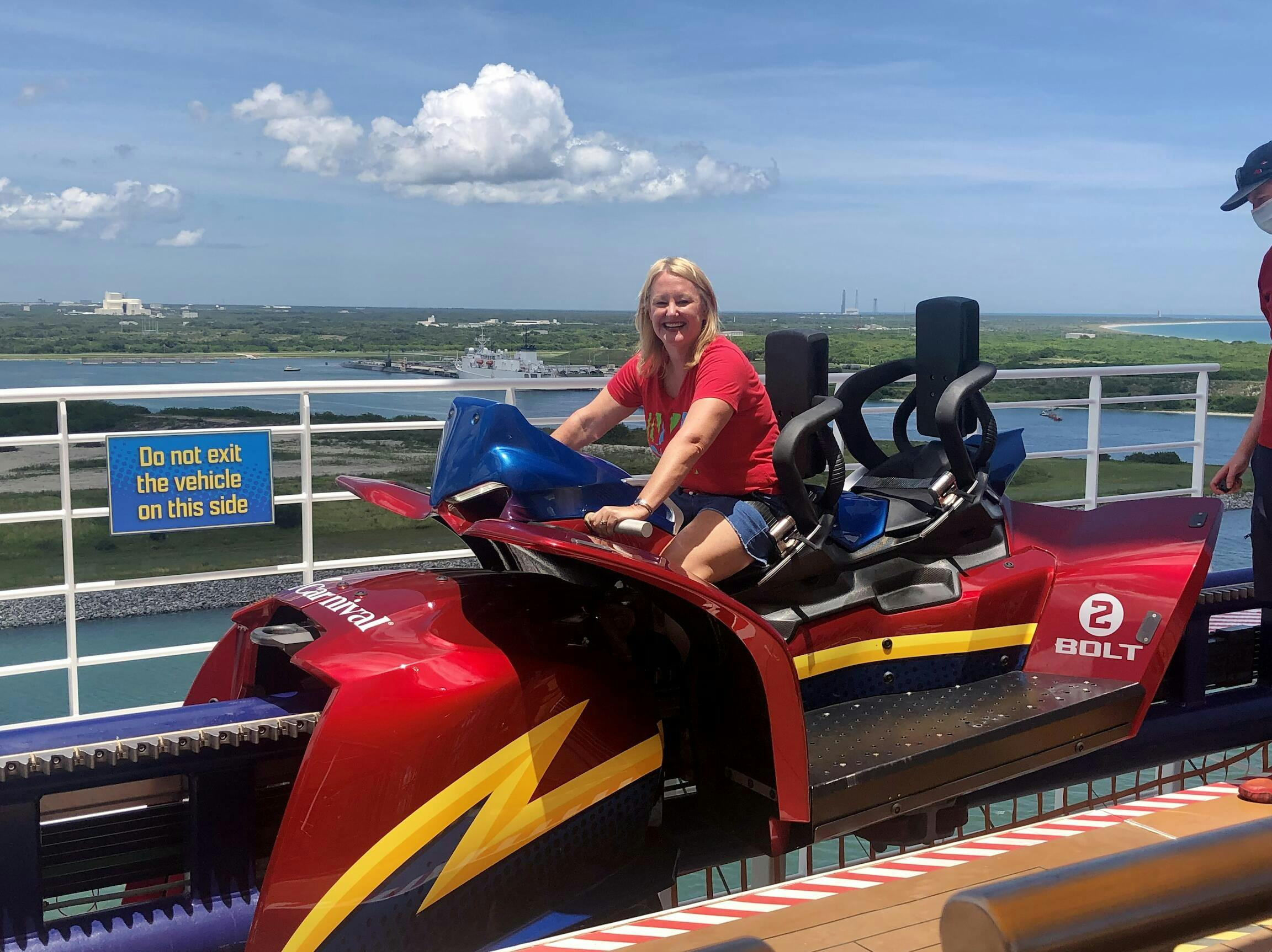 BOLT Roller Coaster on Carnival Cruise Ships