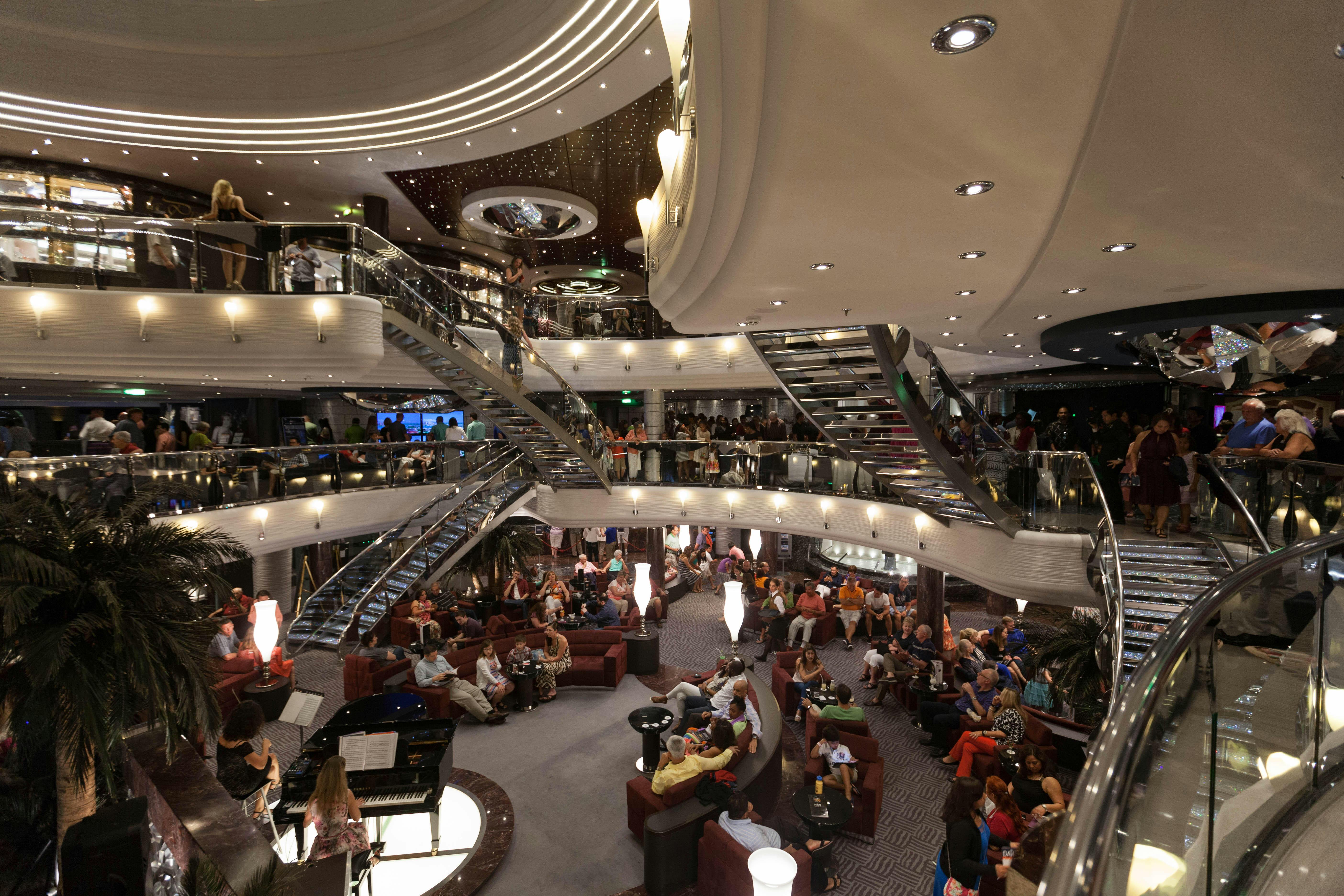 8 Coolest Cruise Ship Atriums