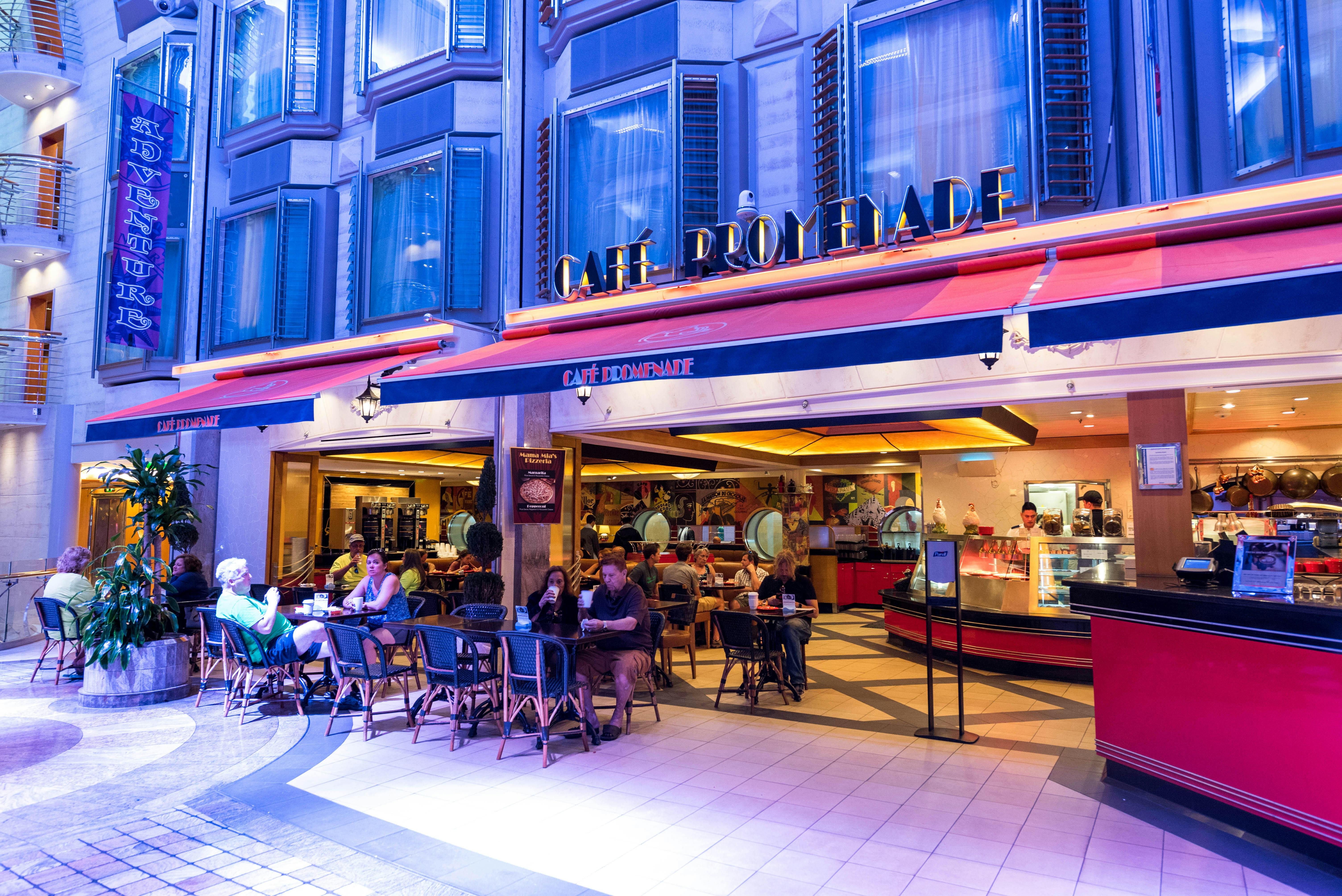 Cafe Promenade on Royal Caribbean Cruises