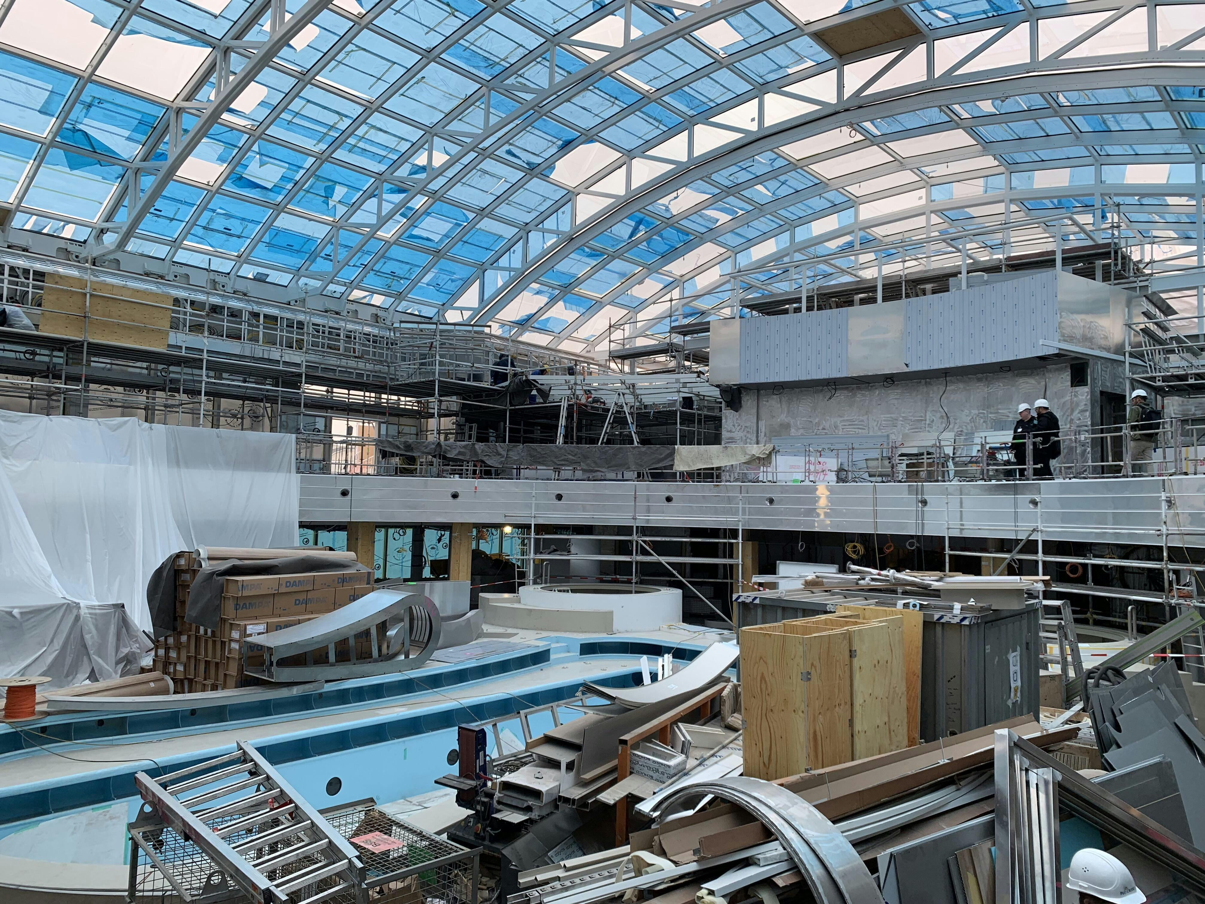 First pictures of P&O Cruises Arvia