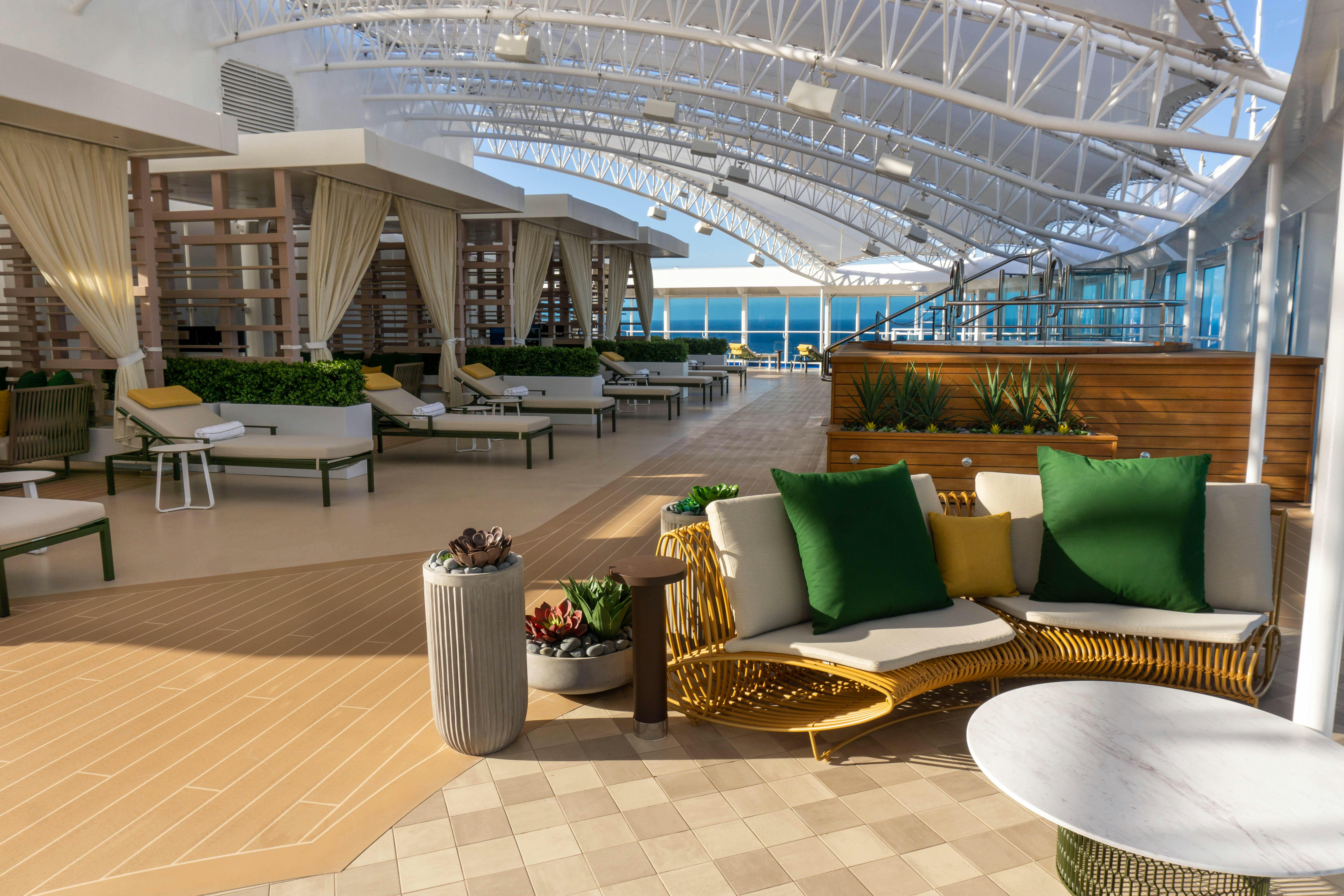 The Sanctuary: Princess Cruises' Adults-Only Sun Deck