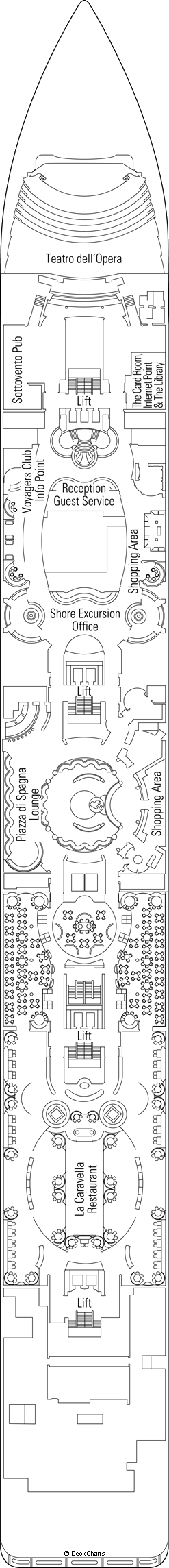 MSC Opera Deck Plans on Cruise Critic