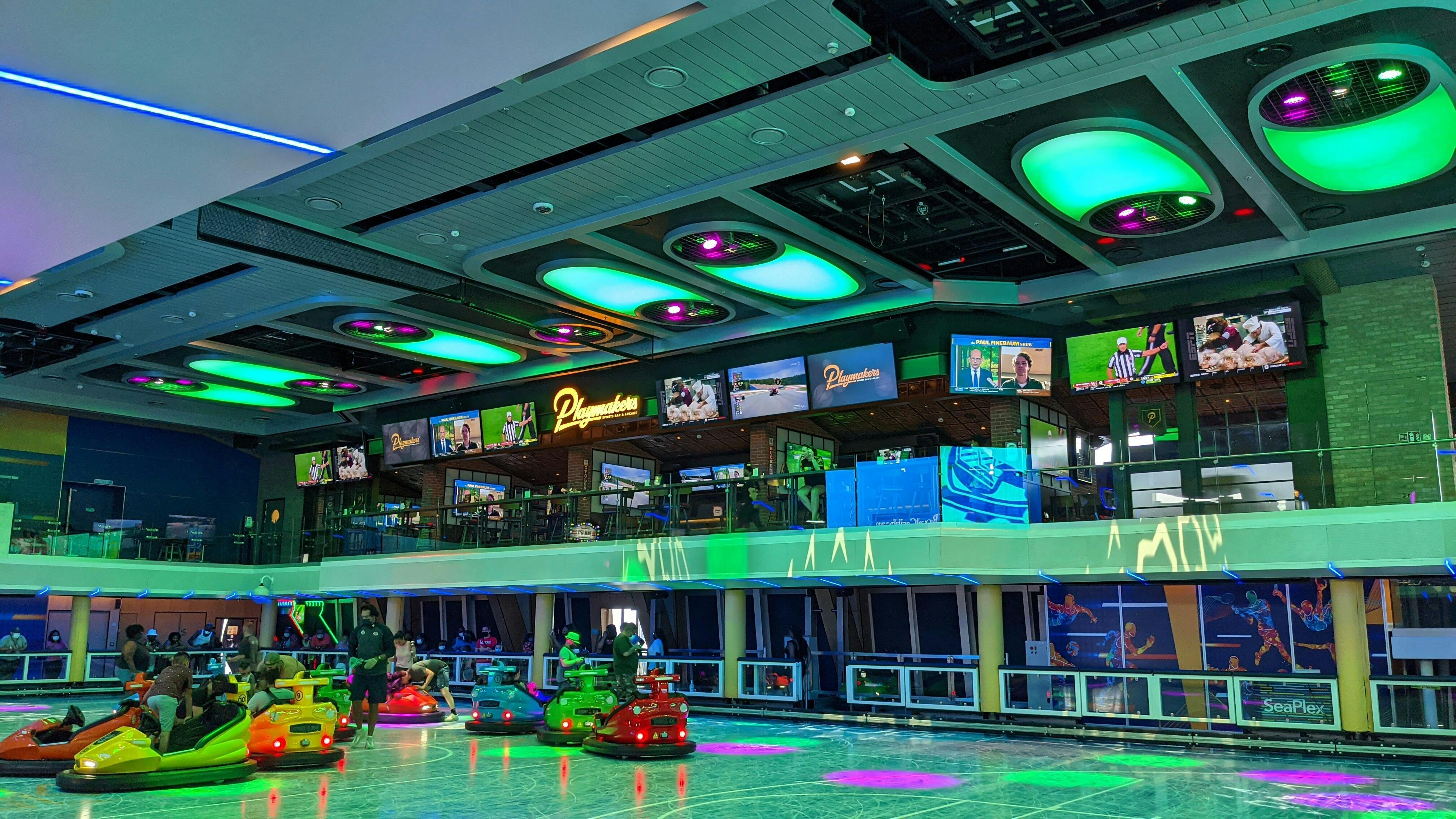 Playmakers on Odyssey of the Seas is the Best Cruise Ship Sports Bar