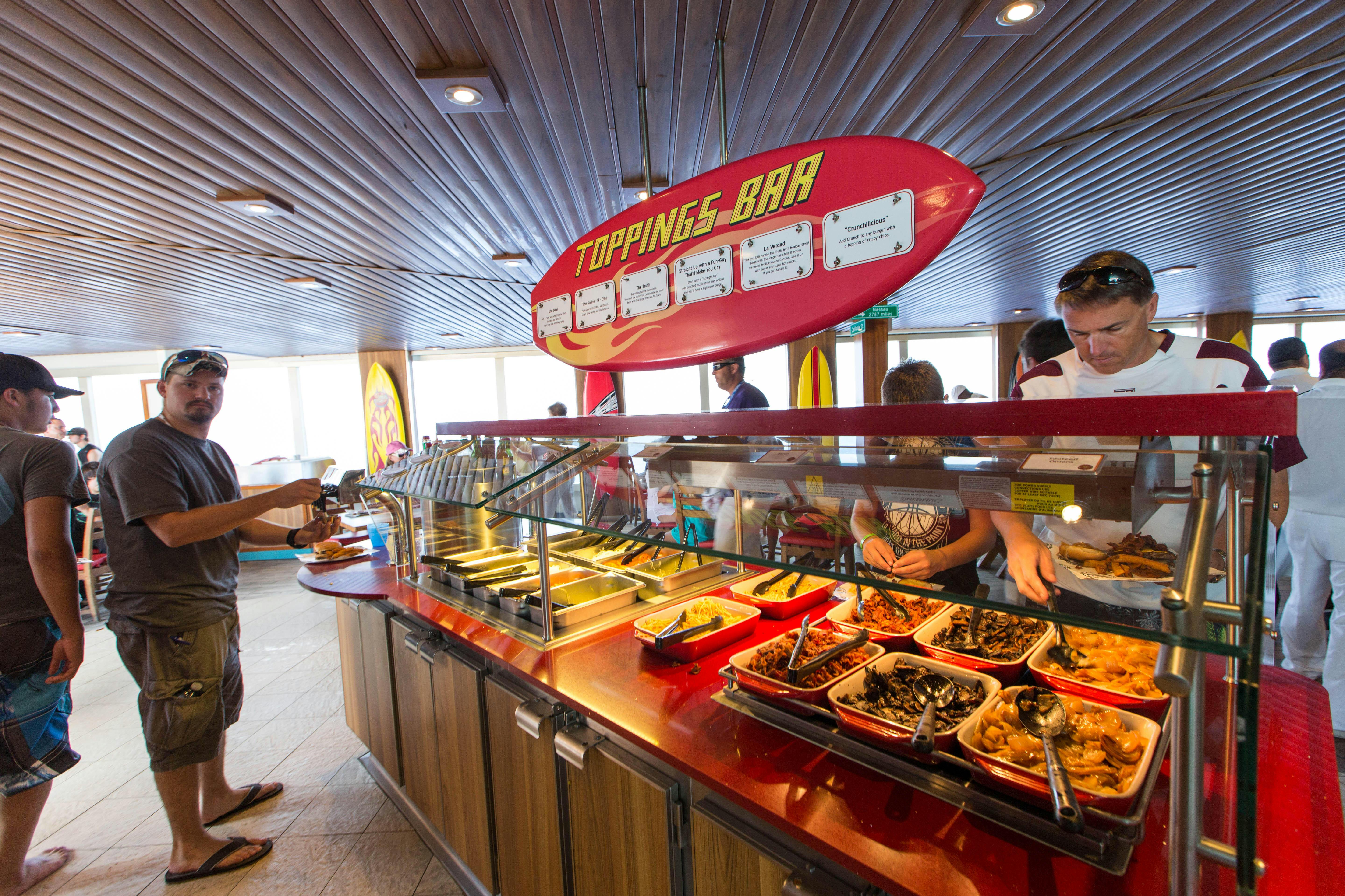 Guy's Burger Joint by Guy Fieri on Carnival Cruise Line (Plus Menu)