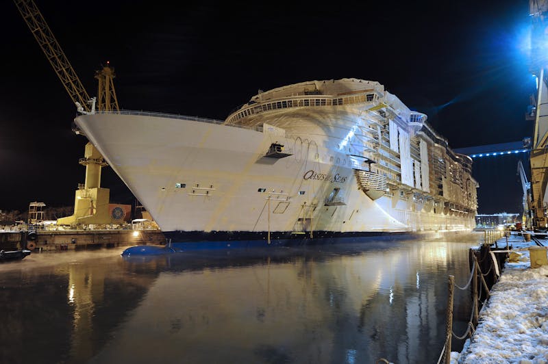 What is a Cruise Ship Float Out Ceremony?