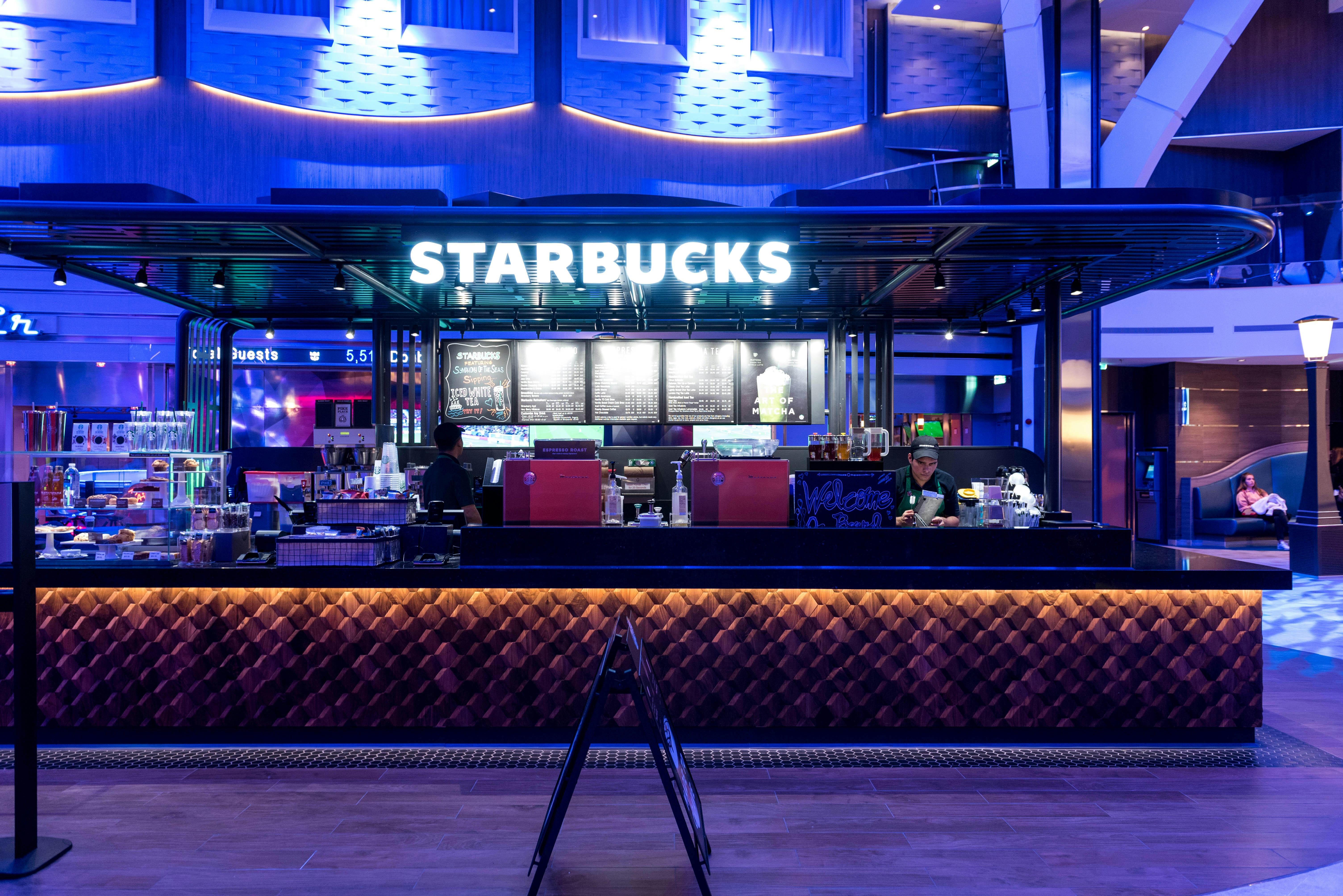 Where to Find Starbucks on Cruise Ships